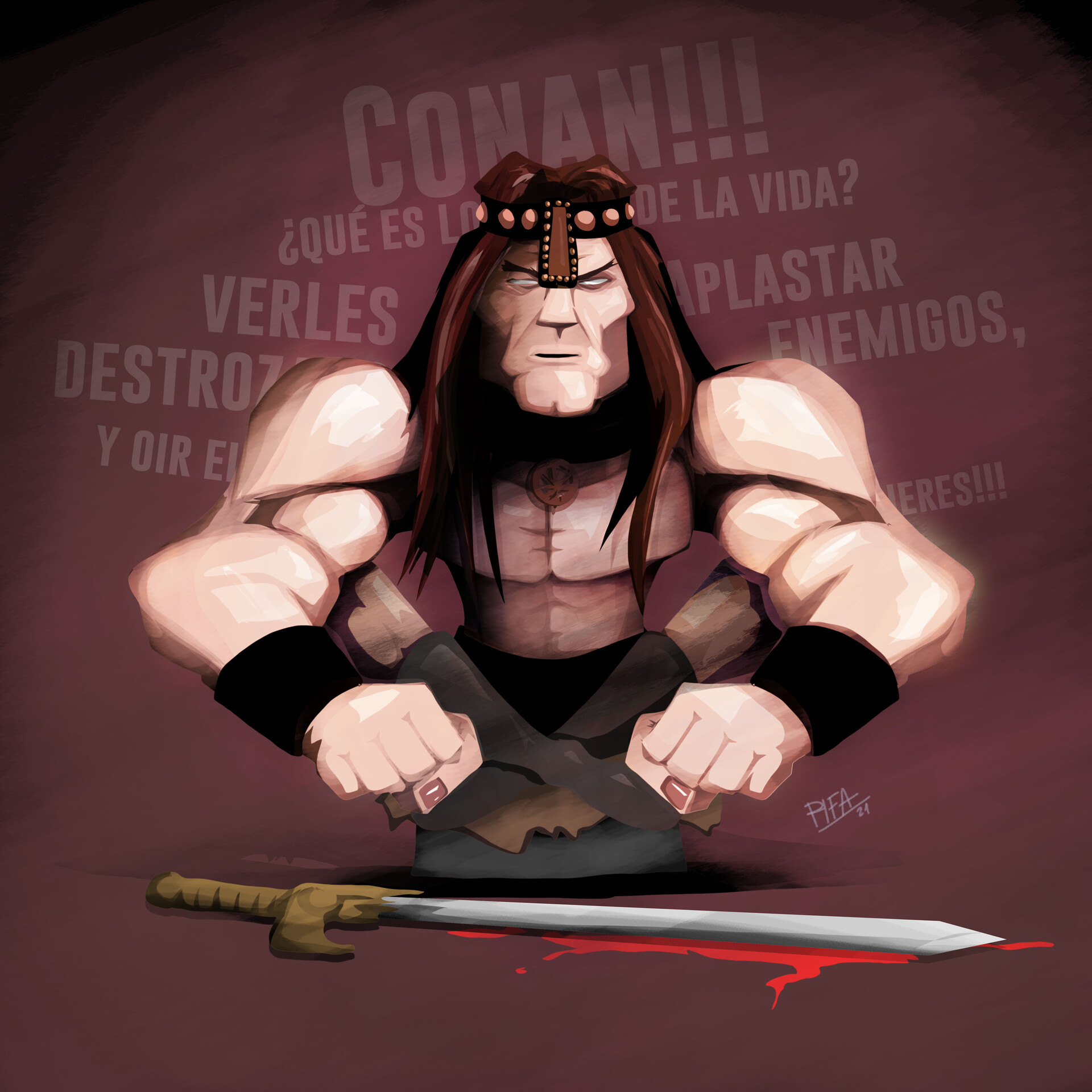 ArtStation - Cartoon Conan