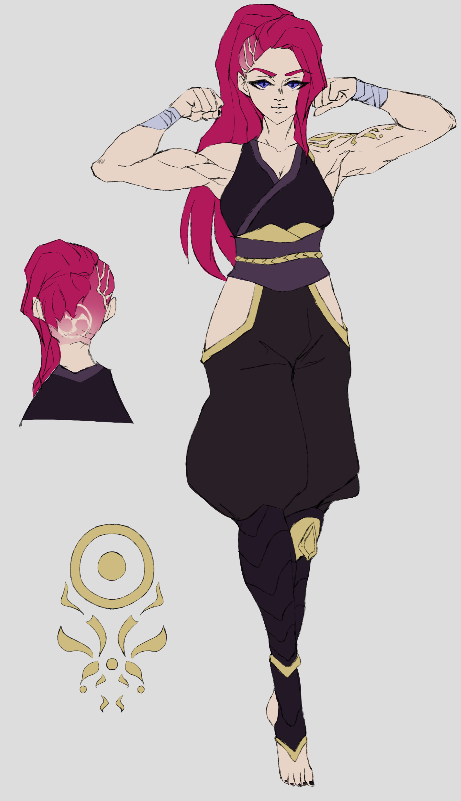 ArtStation - Concept Art - Female Battlemage