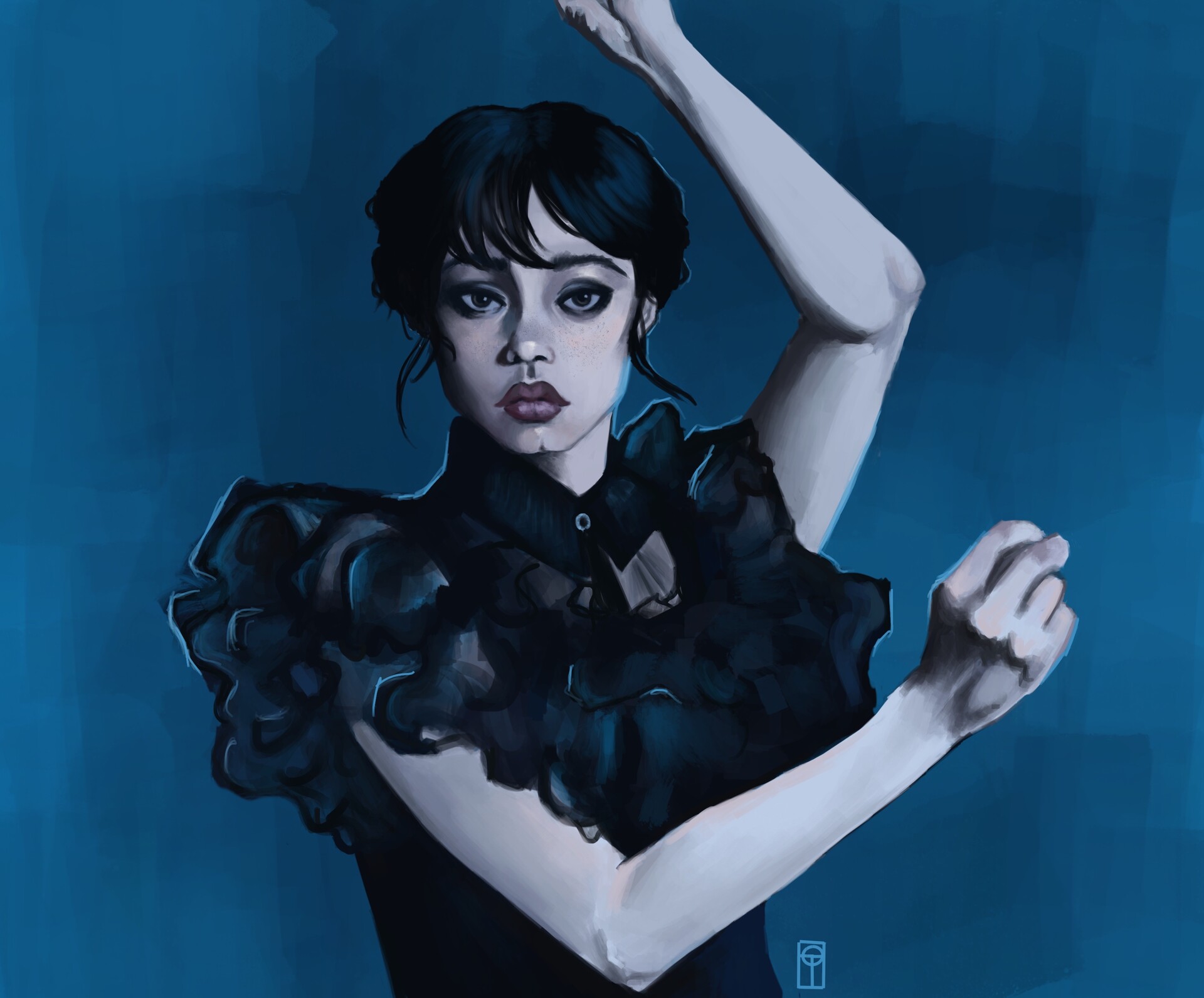 ArtStation - Wednsday Addams