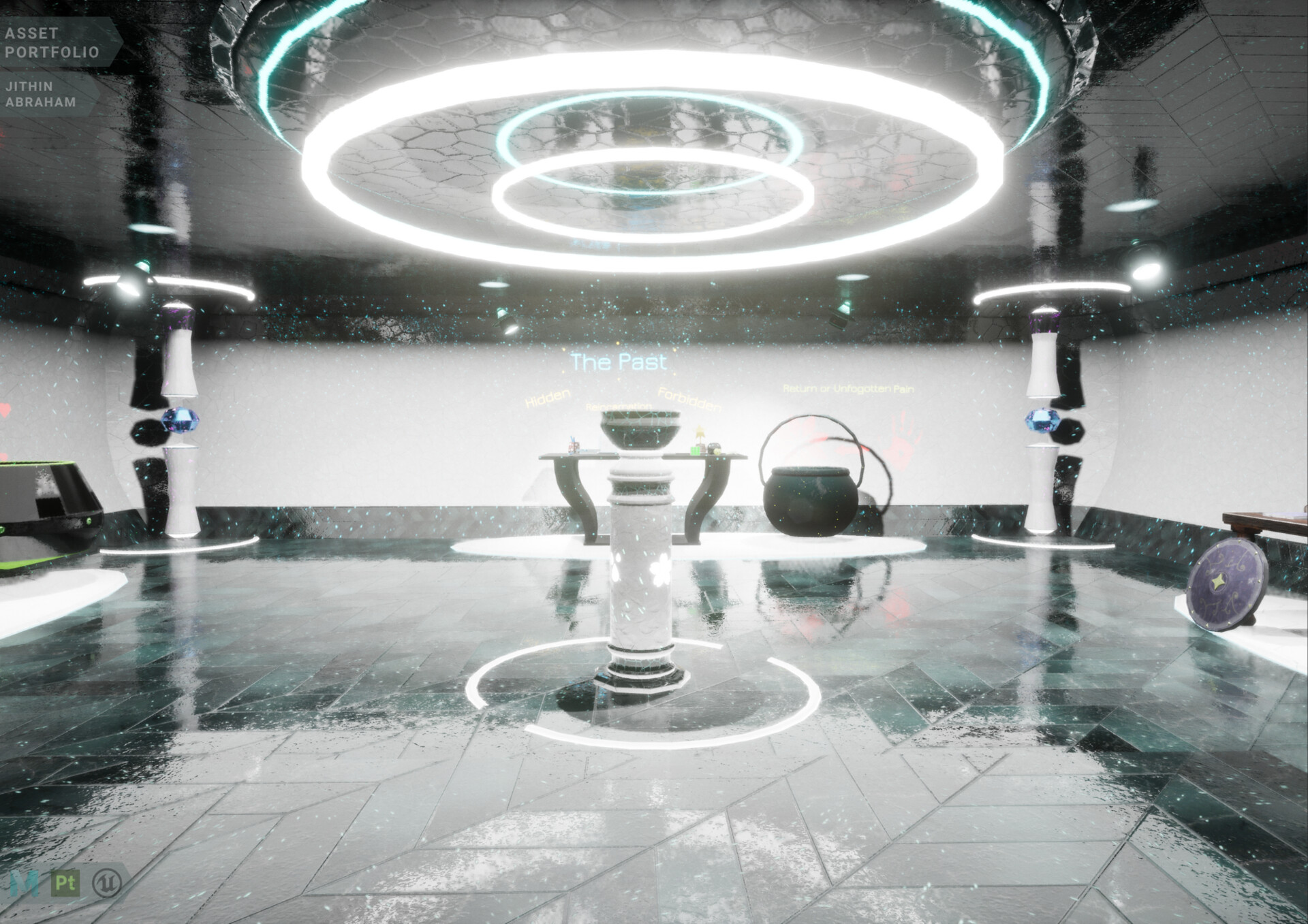 ArtStation - Fantasy Sci Fi Room