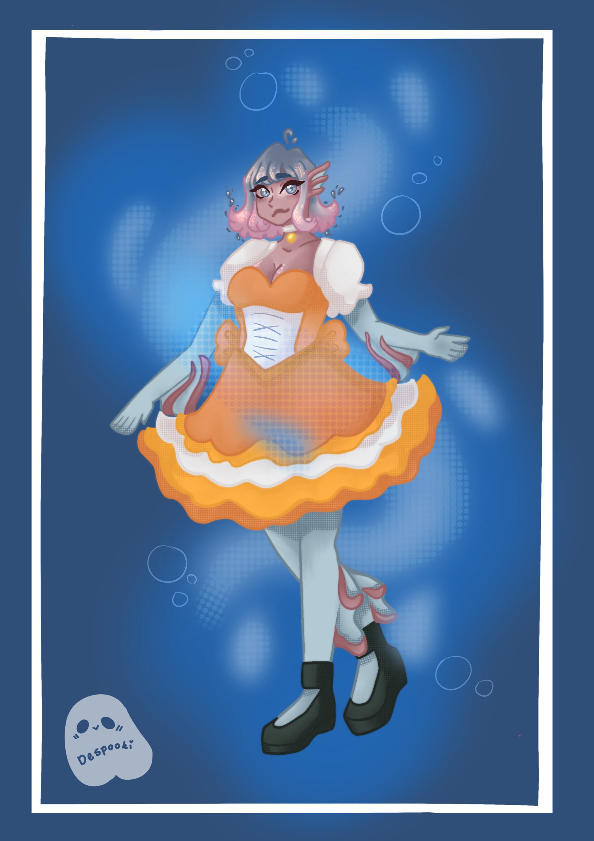 ArtStation - Merfolk Character Illustration