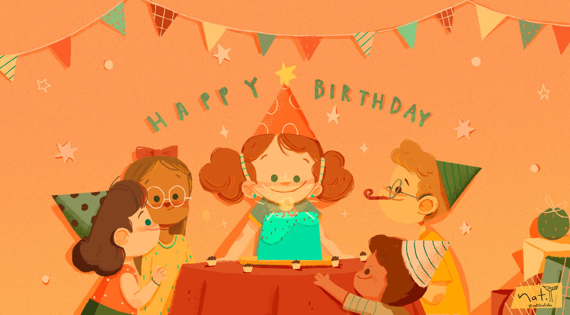 Natalia Ferrer - Childhood illustrations