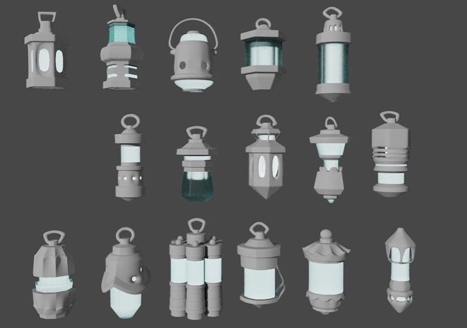 ArtStation - Lantern progress
