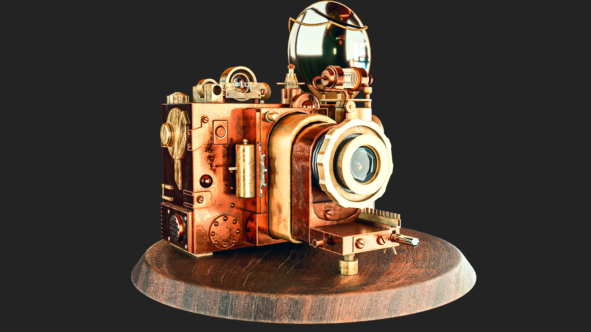 ArtStation - Steampunk Camera