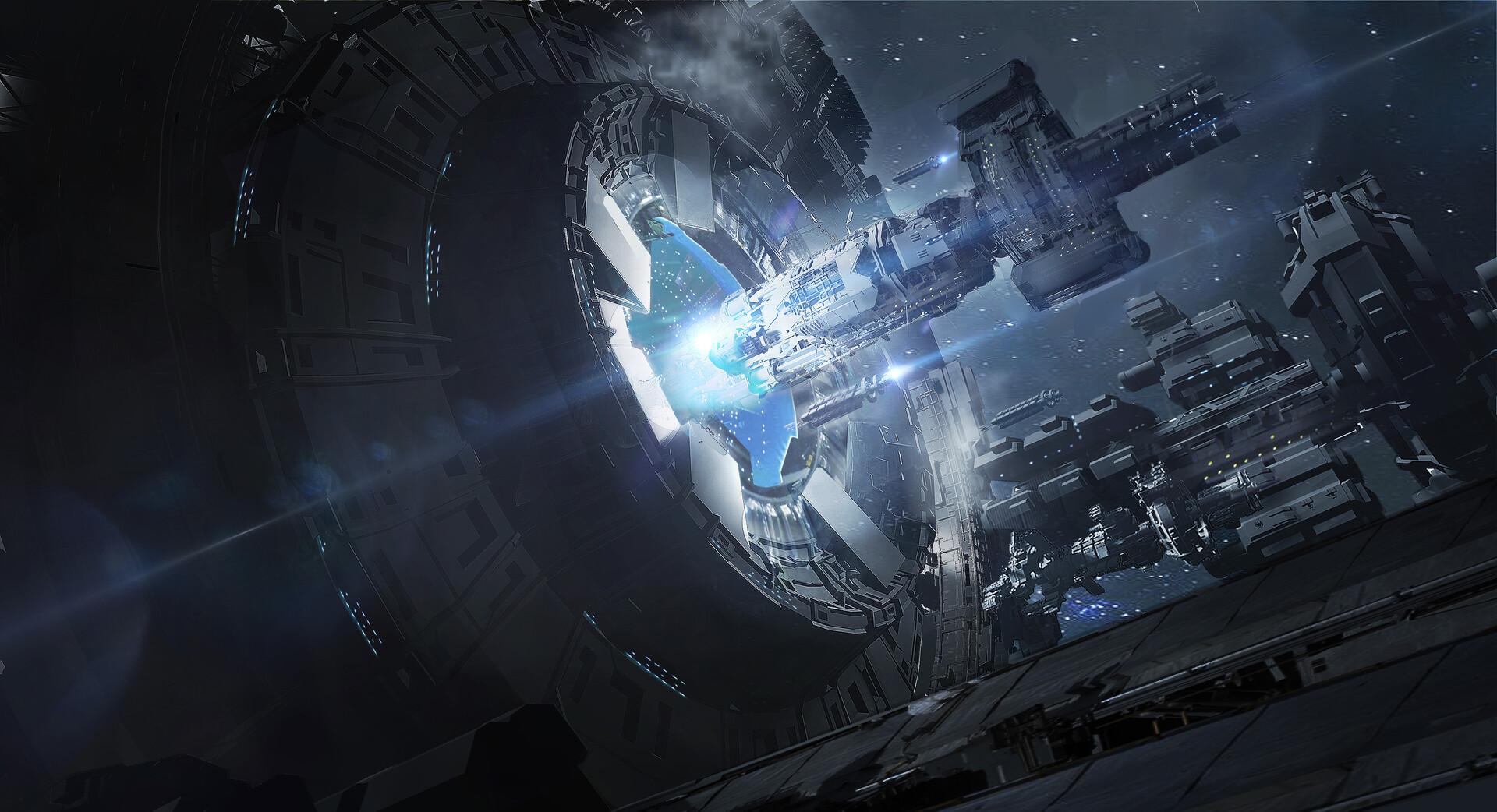 ArtStation - marketing piece Rézium Graphic Novel