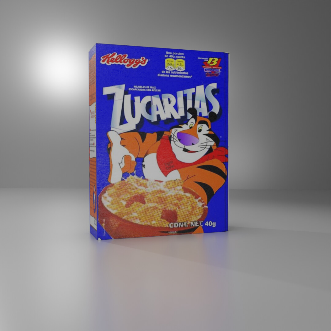 ArtStation - Caja de cereales