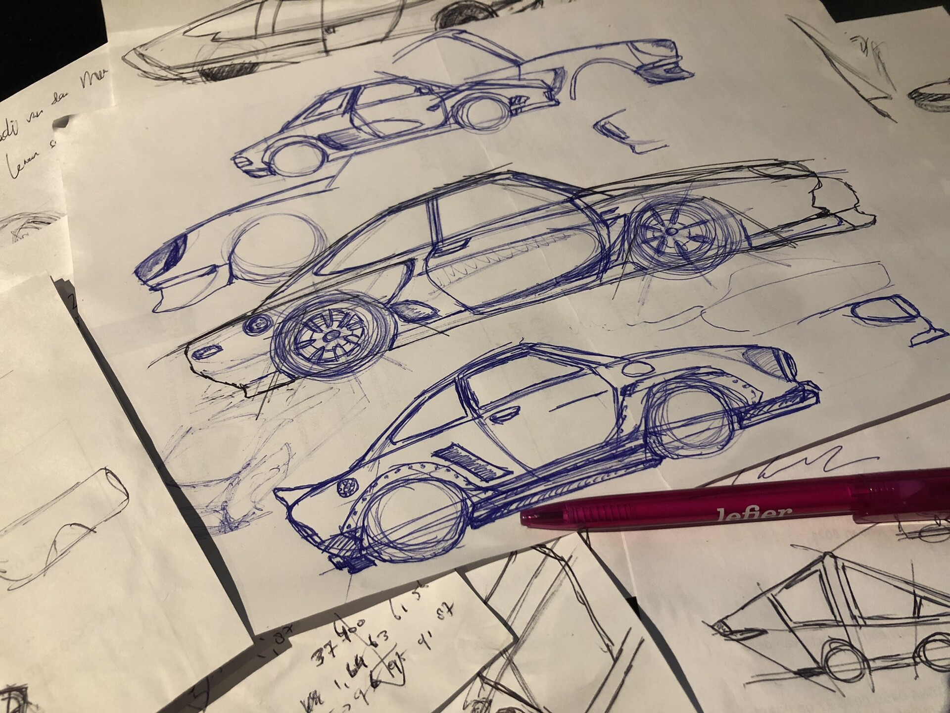 ArtStation - Random Car Sketching