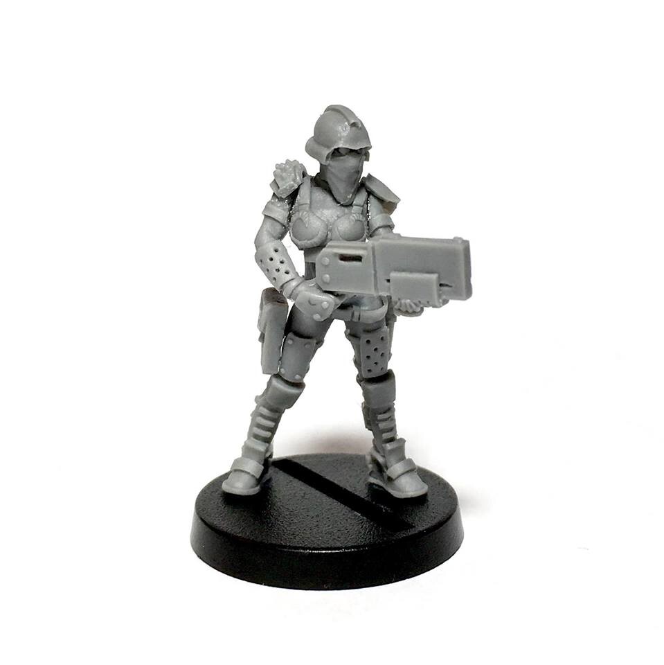 ArtStation - Female ganger, 32mm.