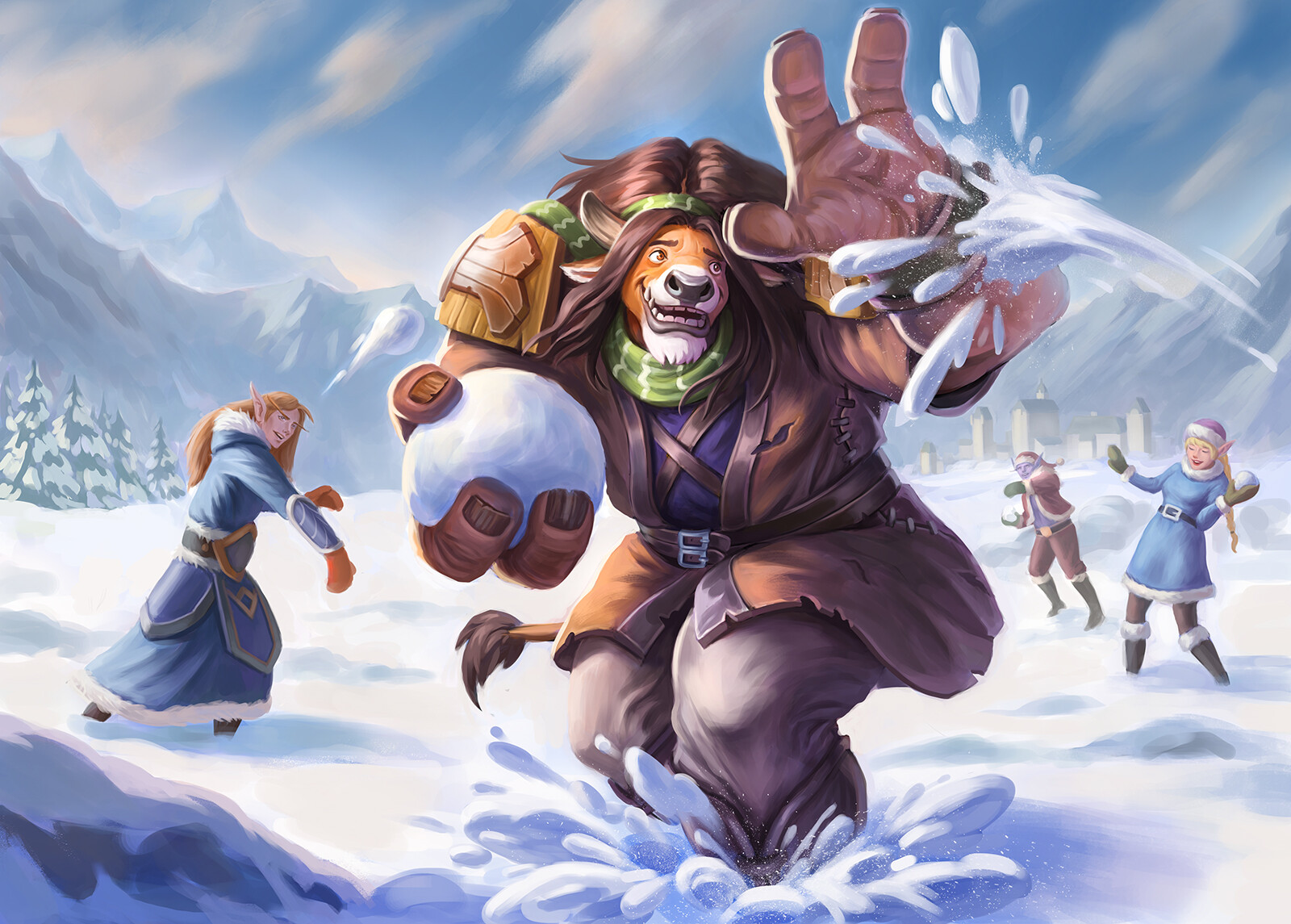 ArtStation - My entry for Mooncolony's art contest