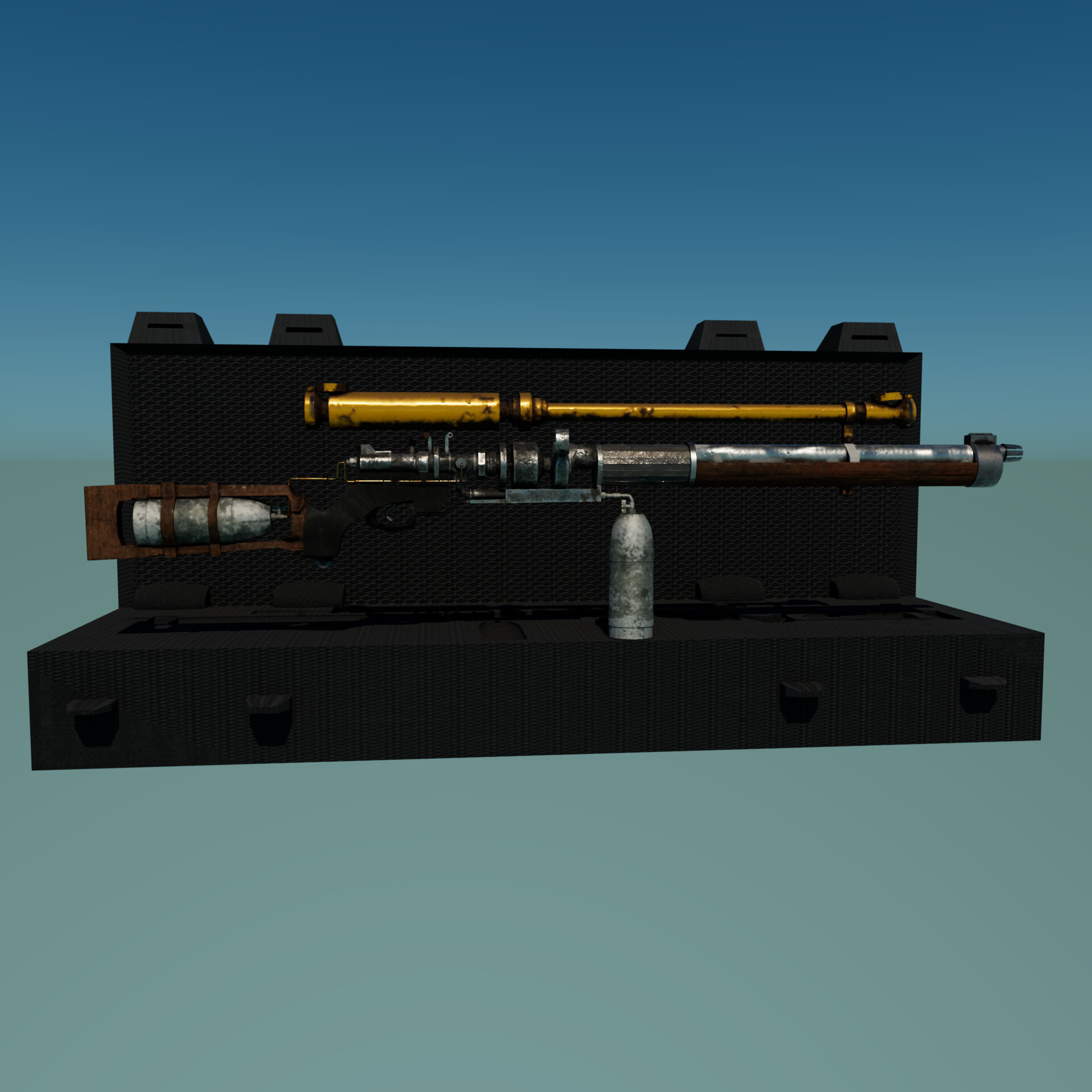 Ryan LaBean - The Makeshift - Steampunk Rifle