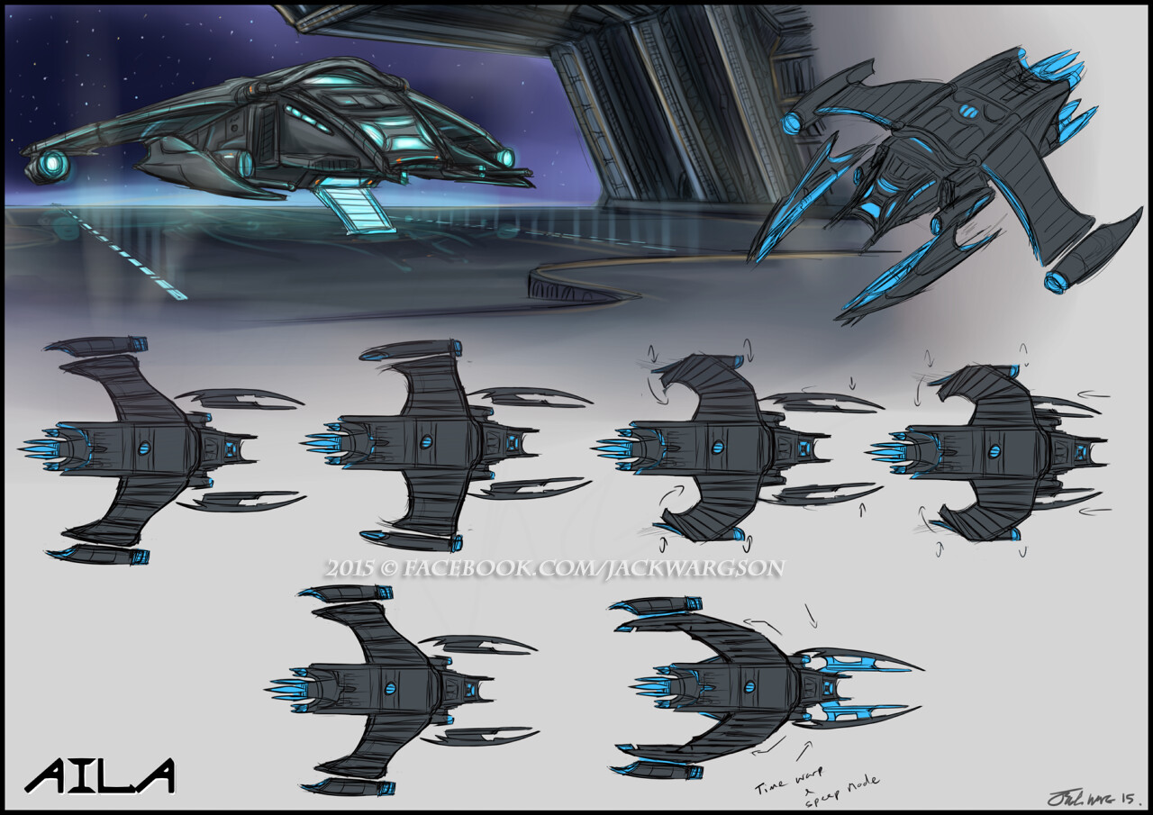 ArtStation - Alia Ship concept