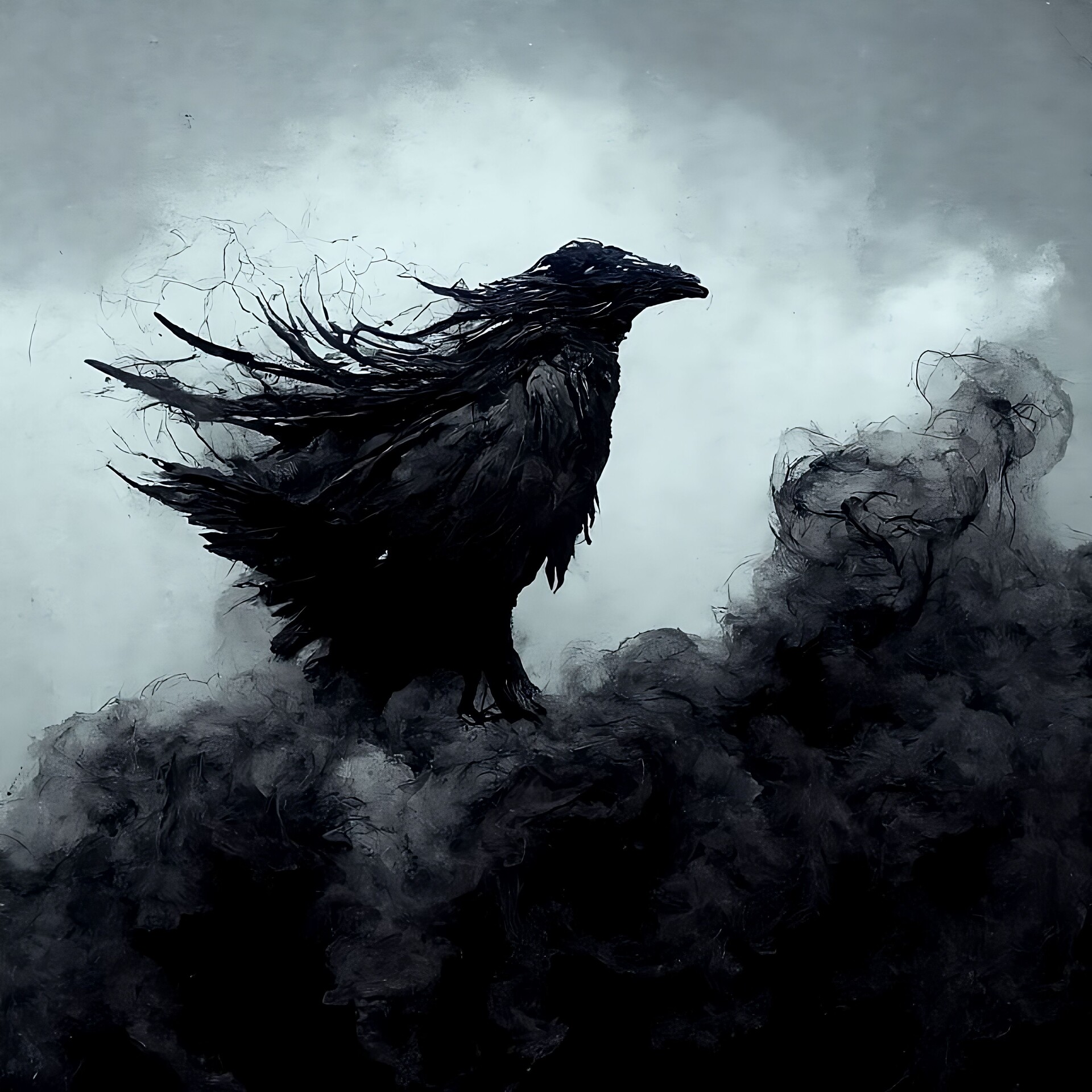 ArtStation - The Raven's Friend