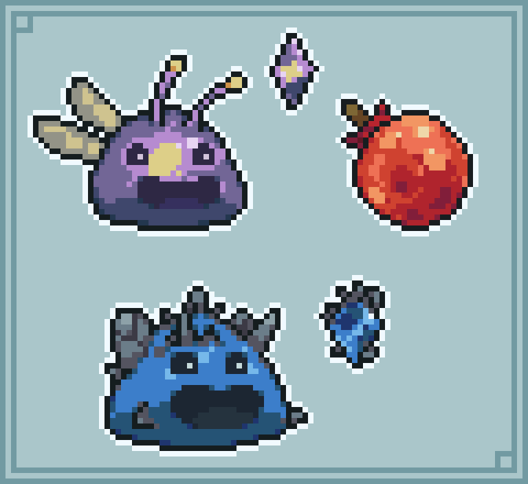 ArtStation - "Slime rancher" slimes