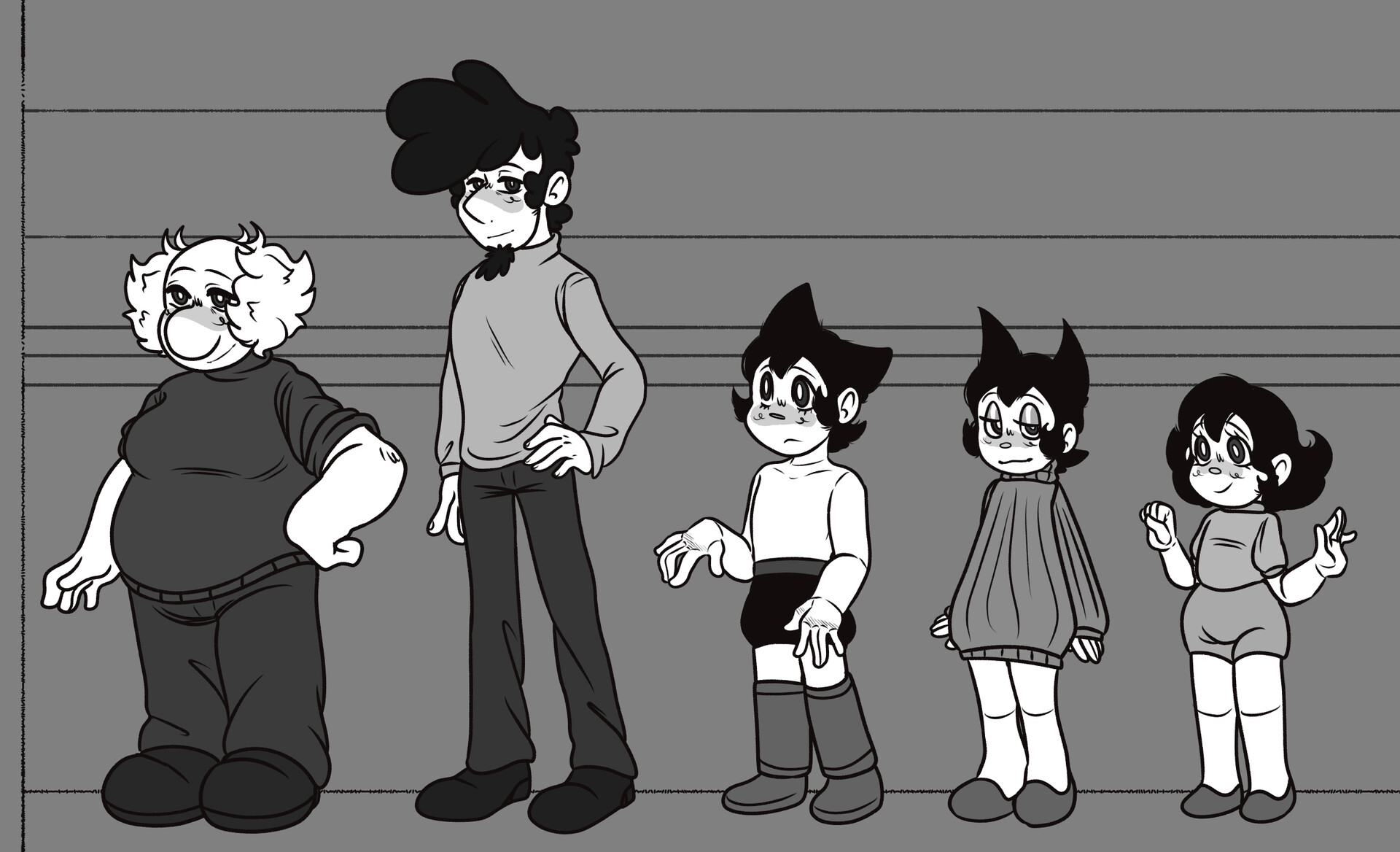 how to draw cartoon destiny characters