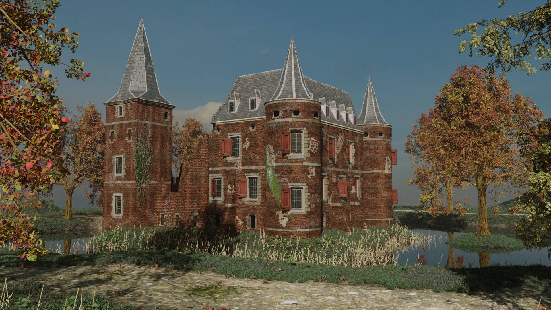 ArtStation - Castle Exterior