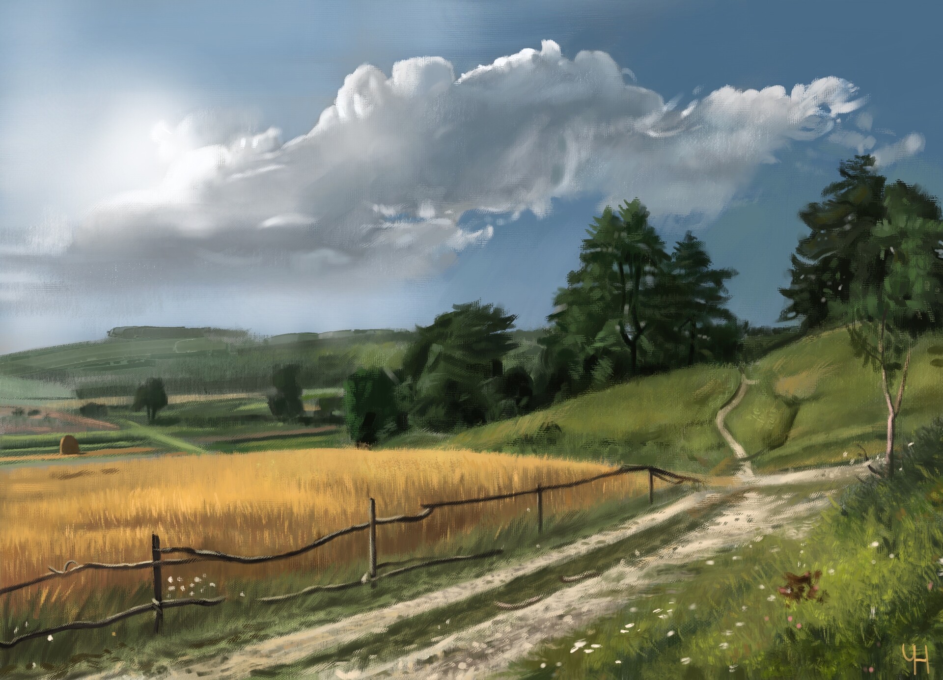 ArtStation - Landscape Painting