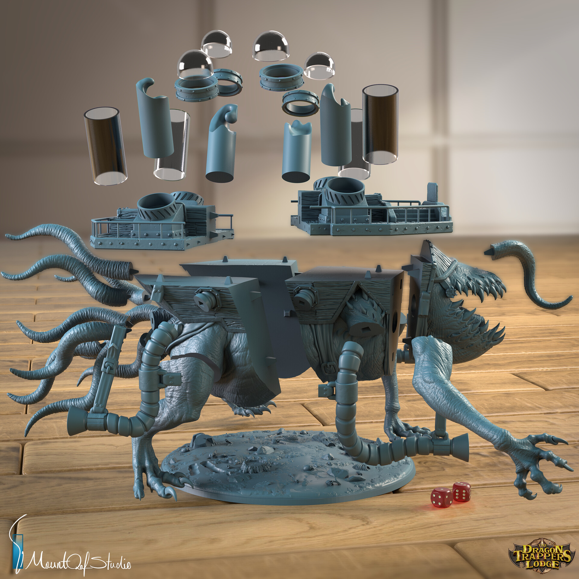 Mount Qaf Studio - The Mimic Lodge (Oozes vs Mimics)