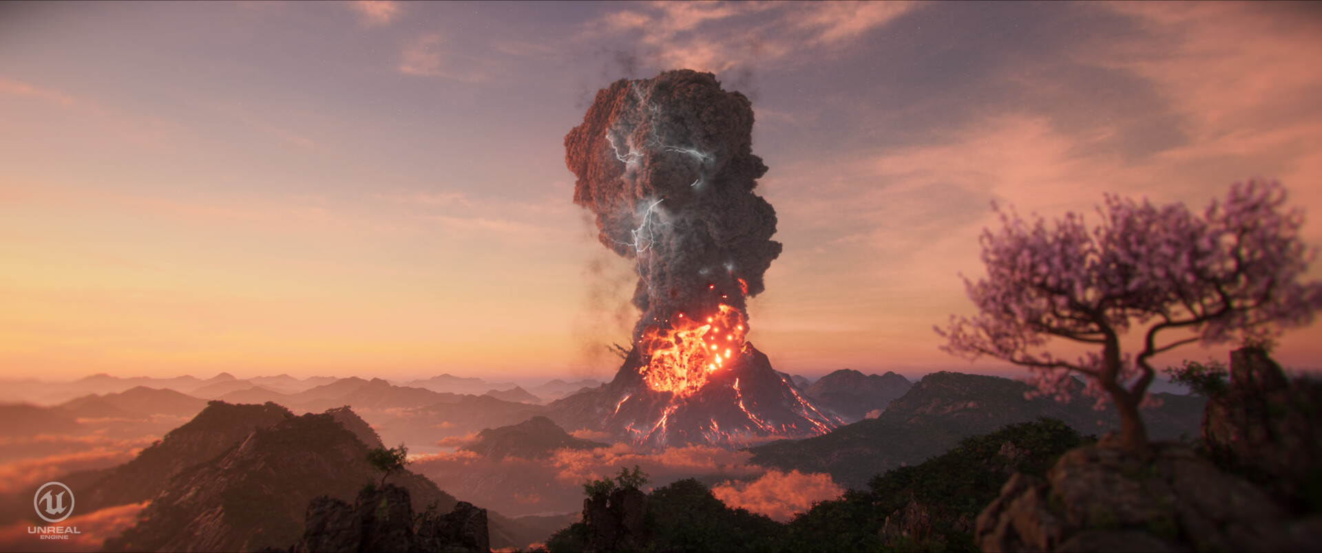 Peter Bowles Creates - Volcano Environment in Unreal Engine 5.1