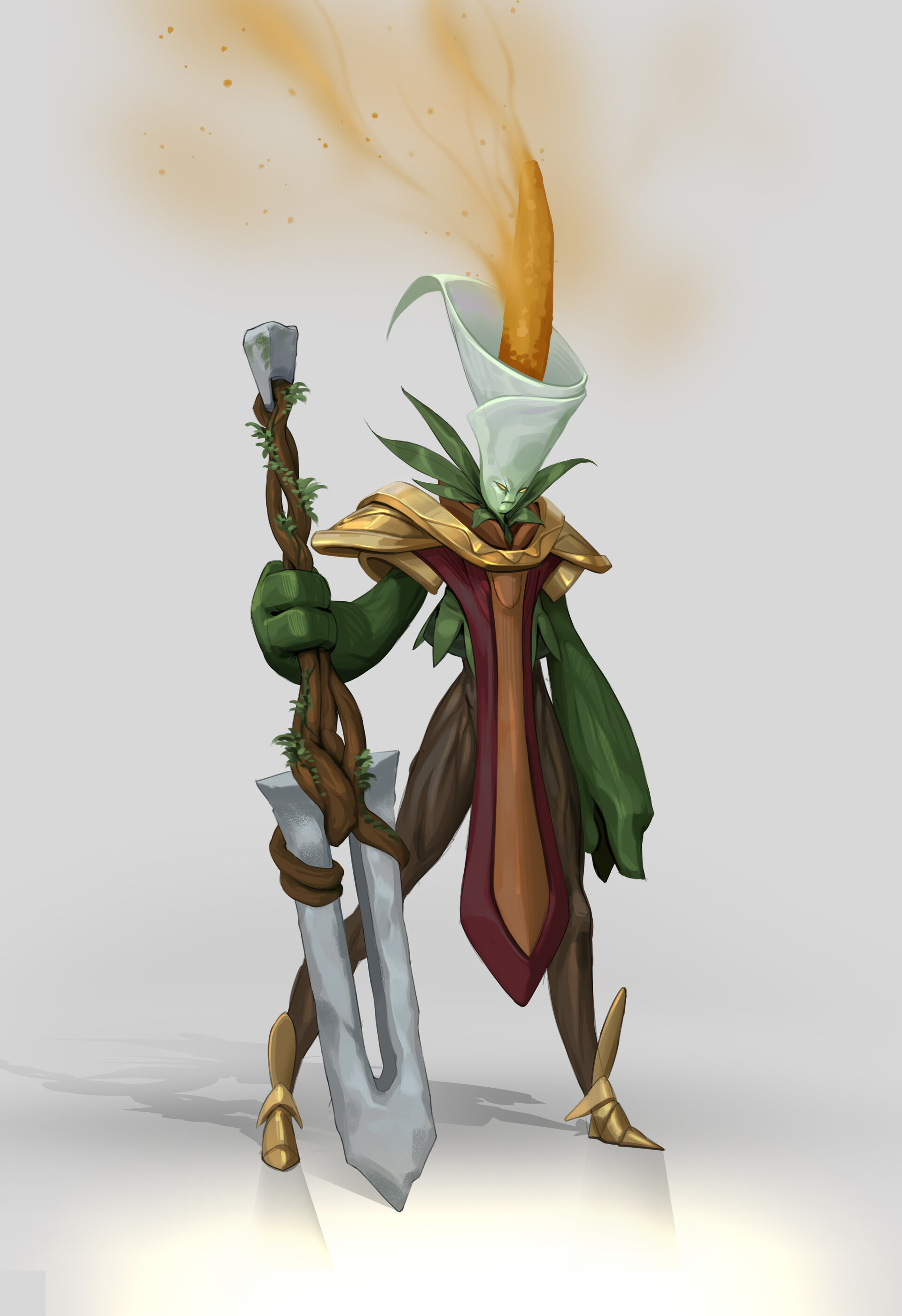 ArtStation - Plantoid Knight