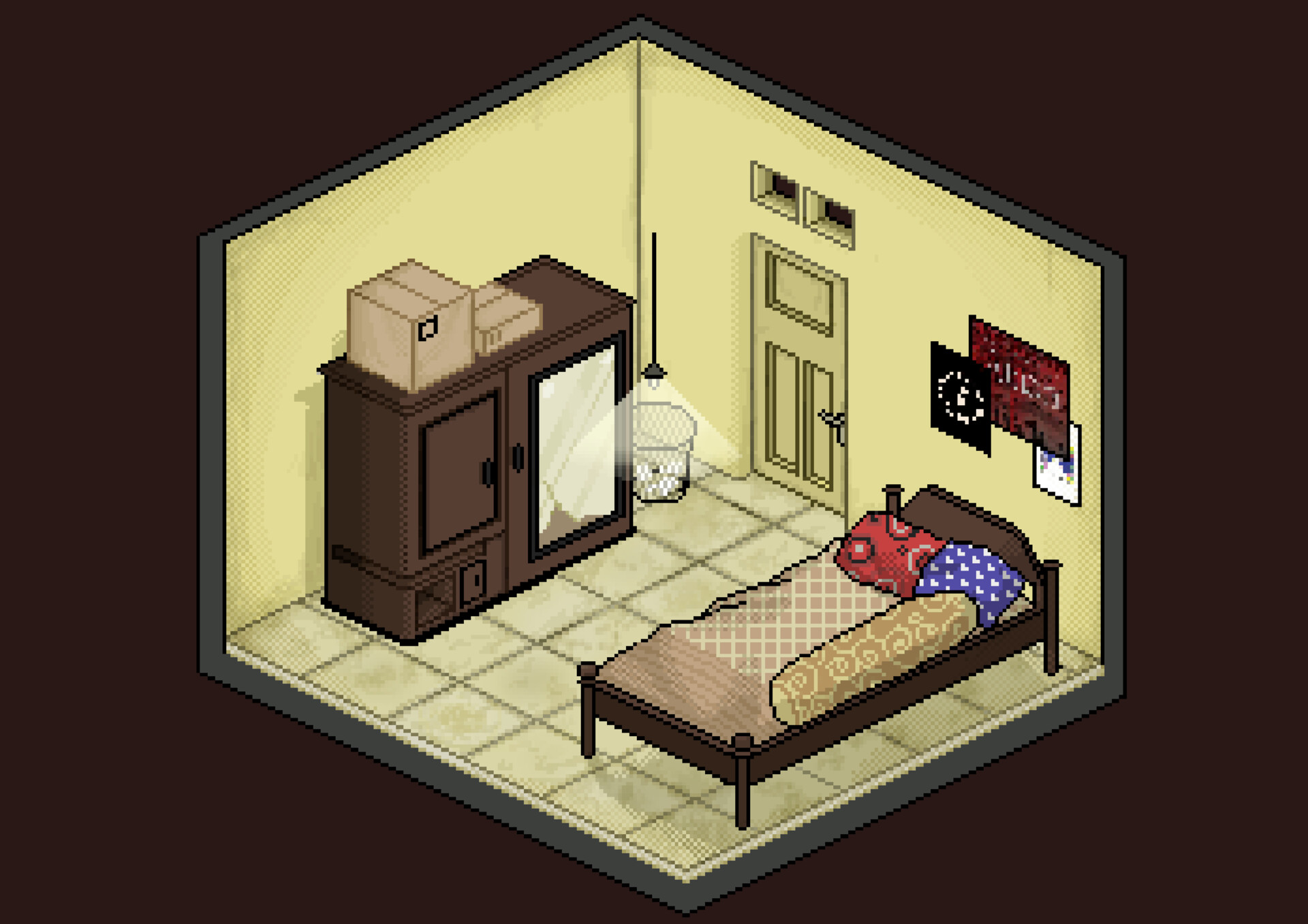 ArtStation - Home but make it Pixel art