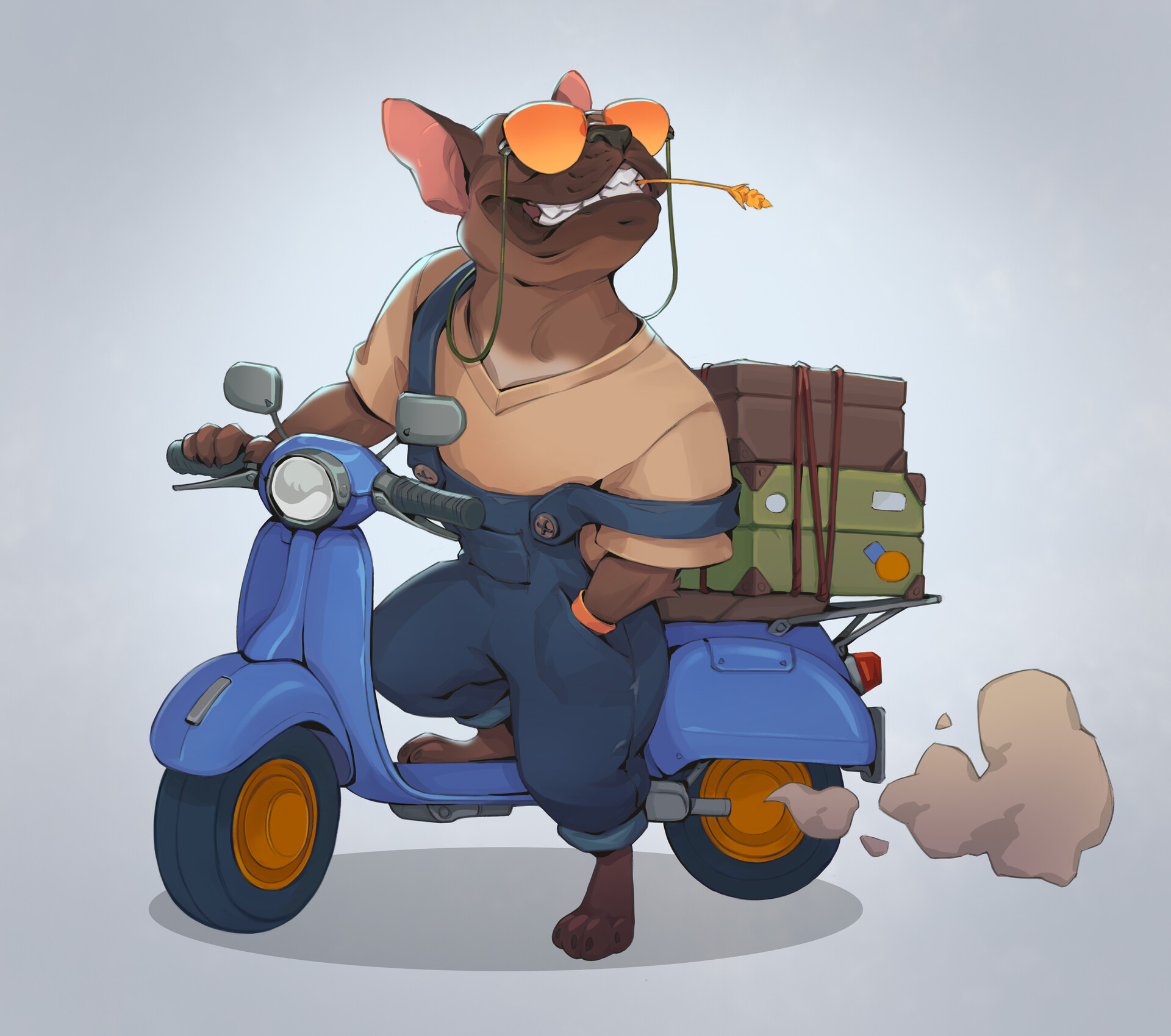 ArtStation - CDC Dog Adventurer