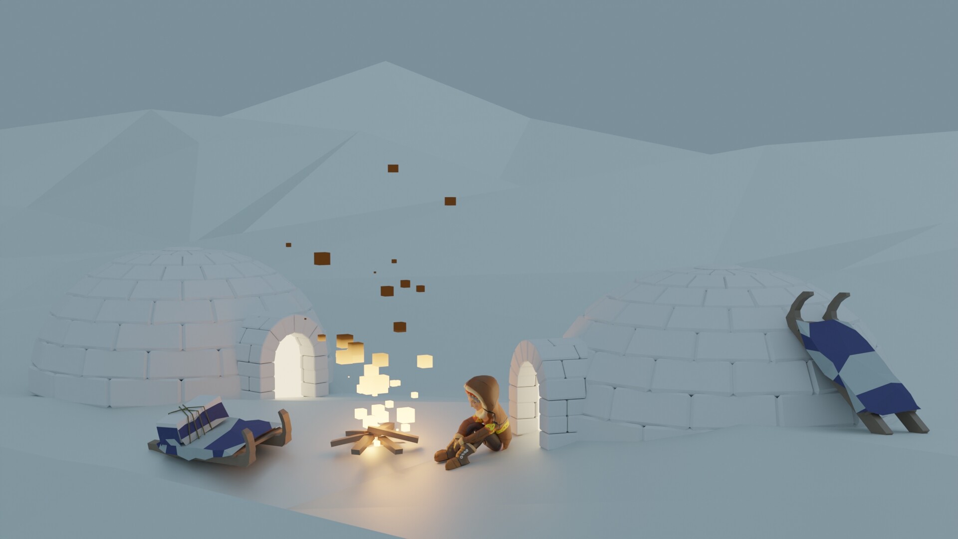 ArtStation - Inuit life