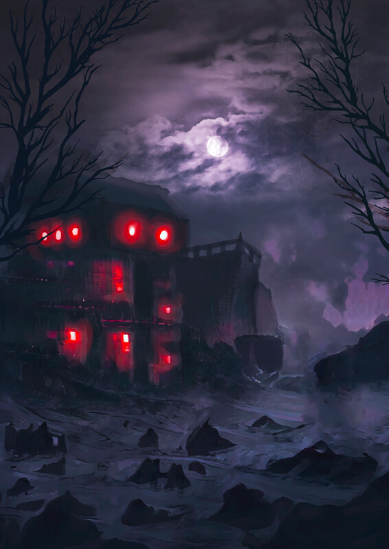 ArtStation - Evil House