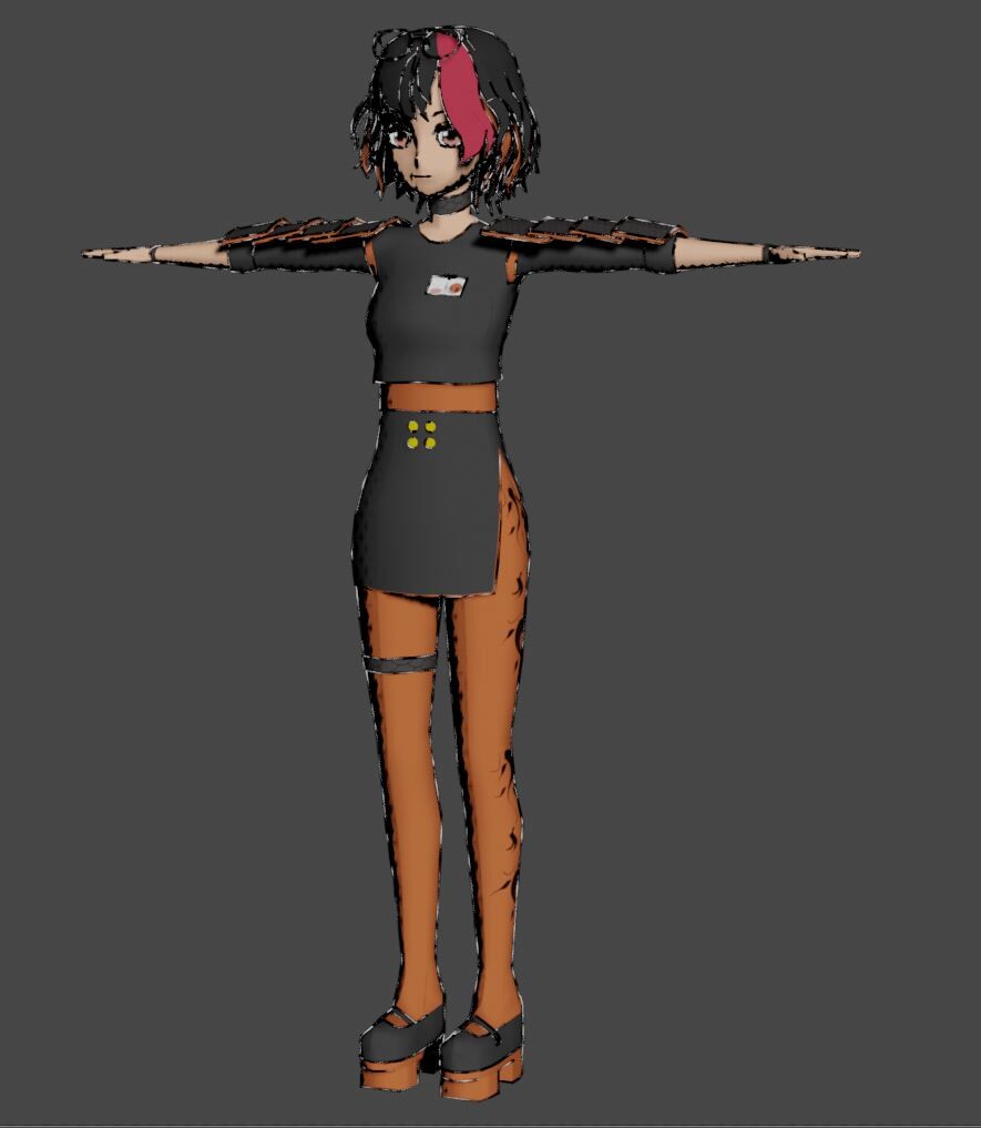 ArtStation - Kiwa and Kurumi Models