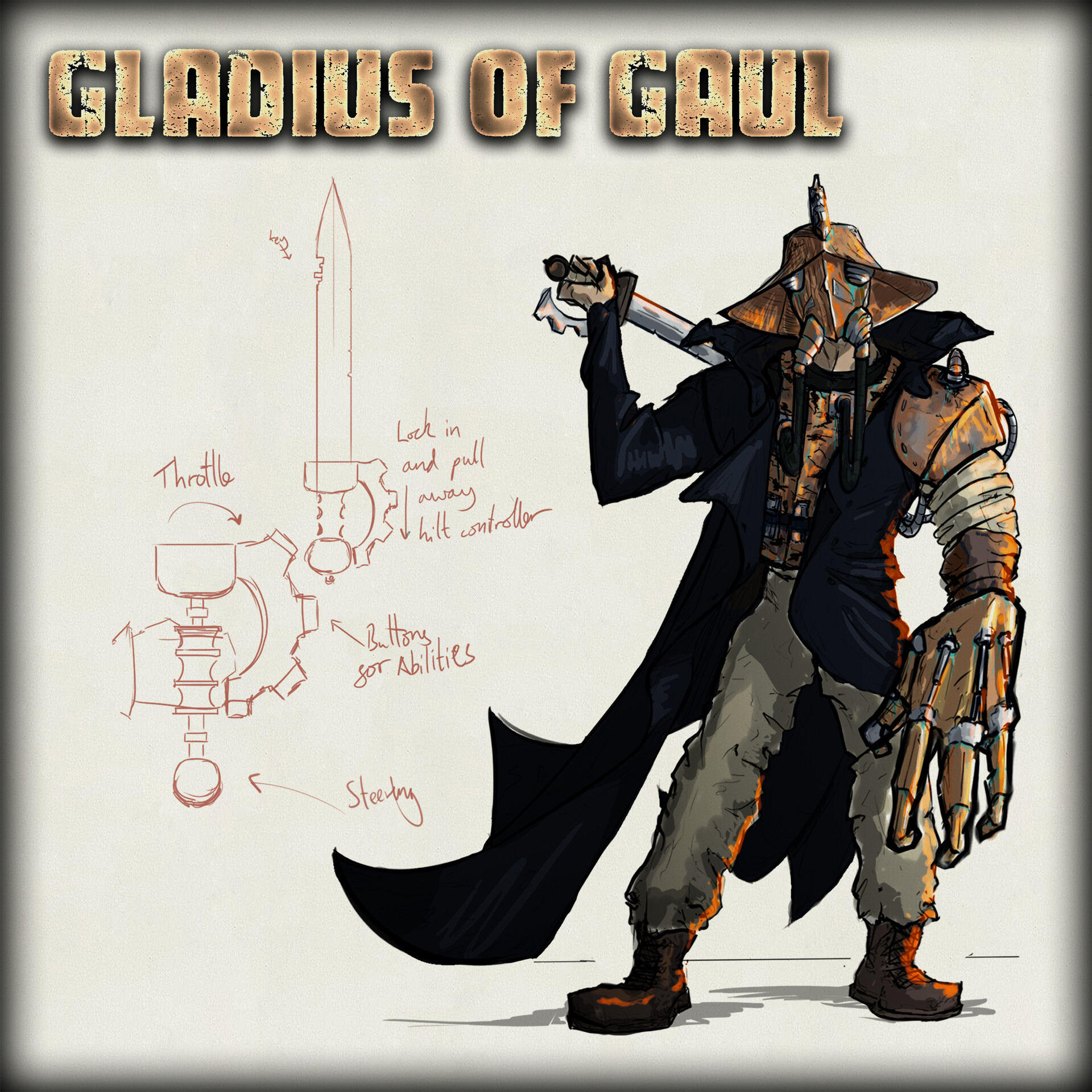 ArtStation - Gladius of Gaul Character Development