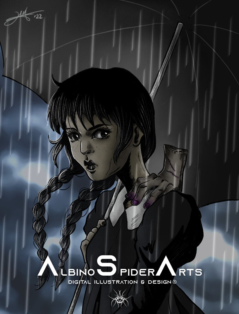 ArtStation - Wednesday Addams