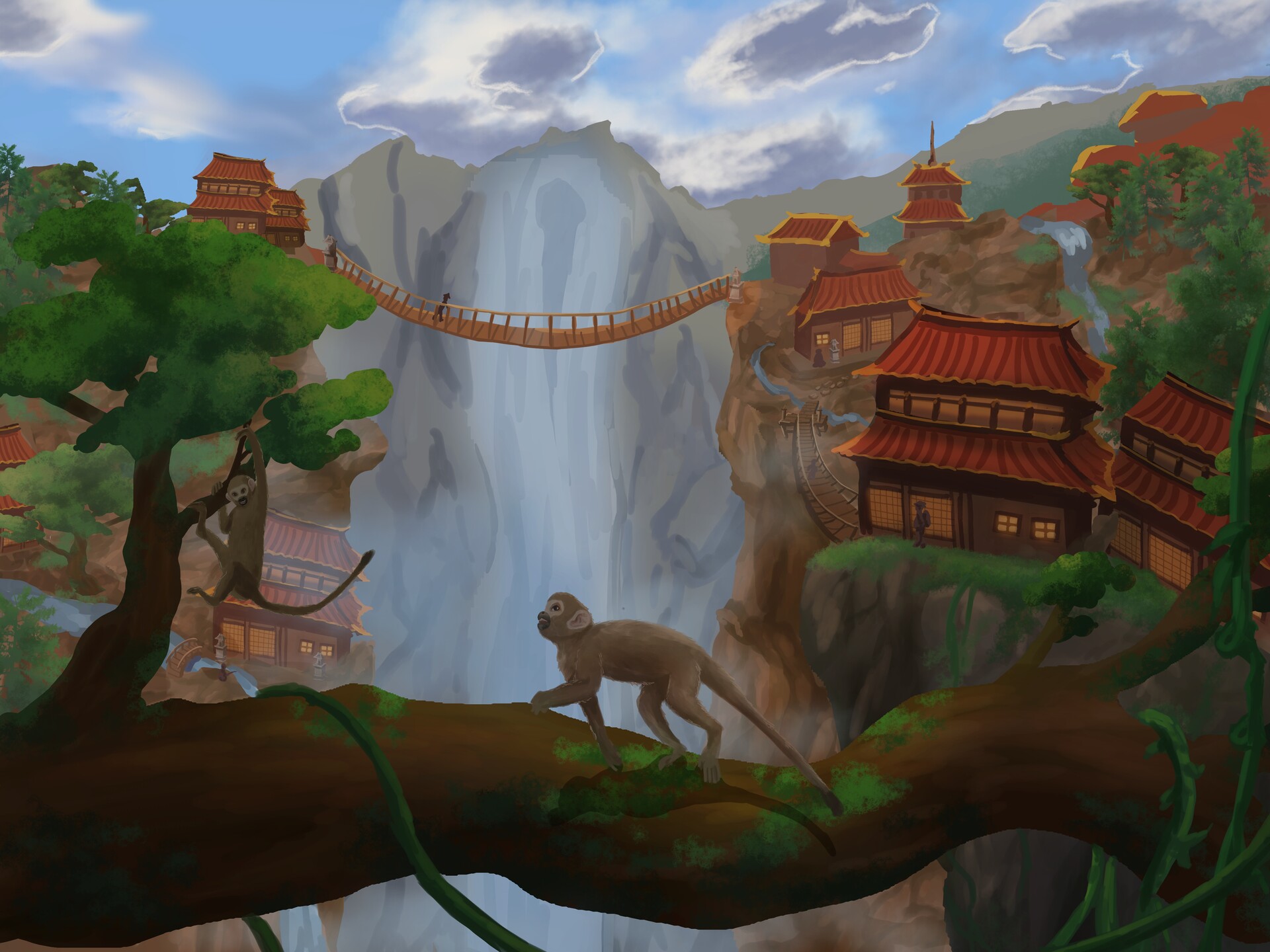 ArtStation - Hidden Village