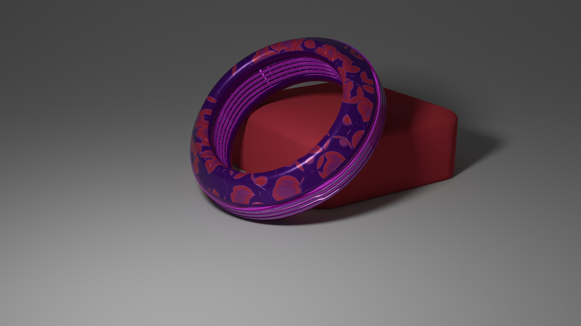 ArtStation - Purple, simple ring.