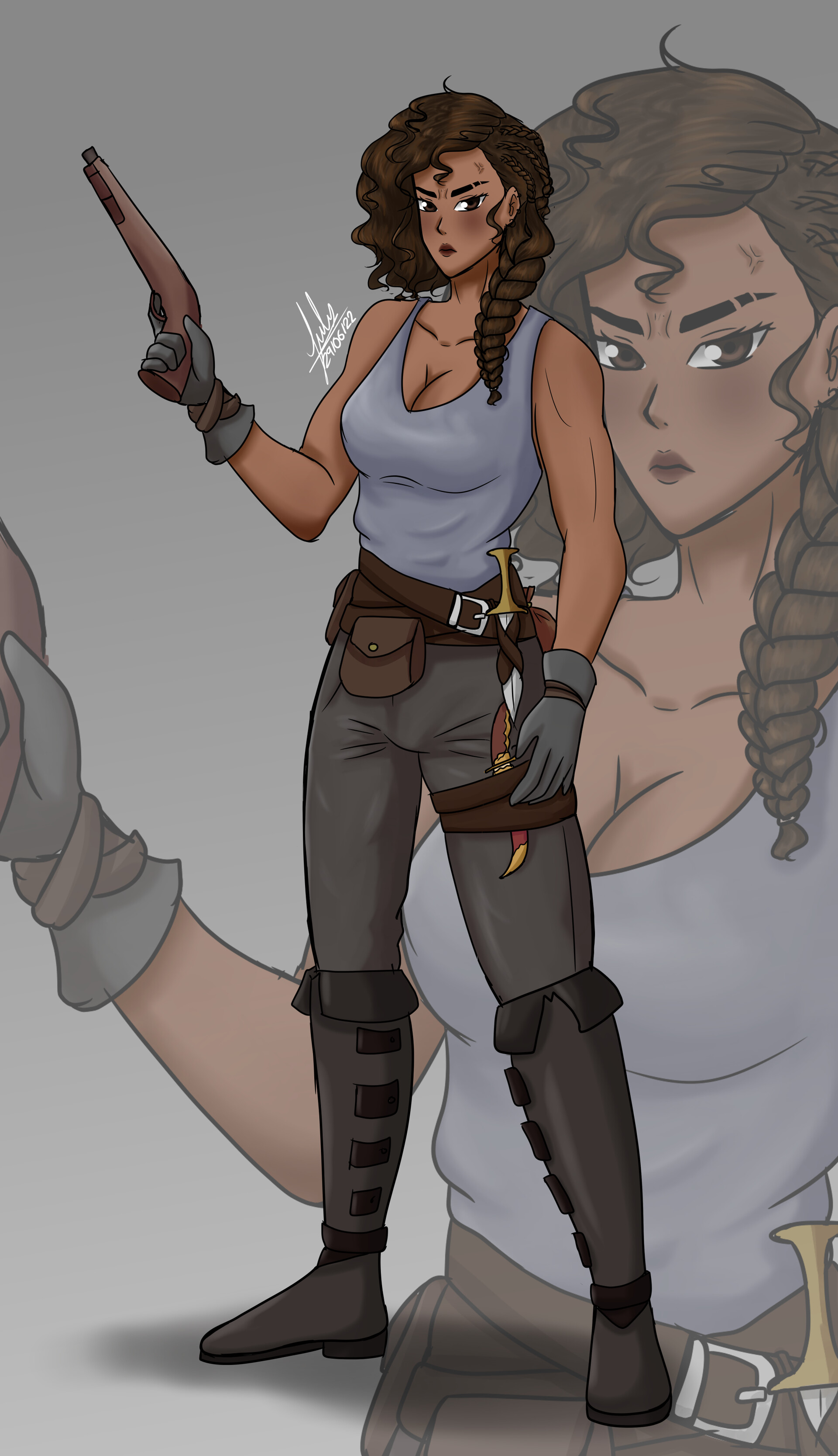 ArtStation - Ailish OC - Webcomic Future
