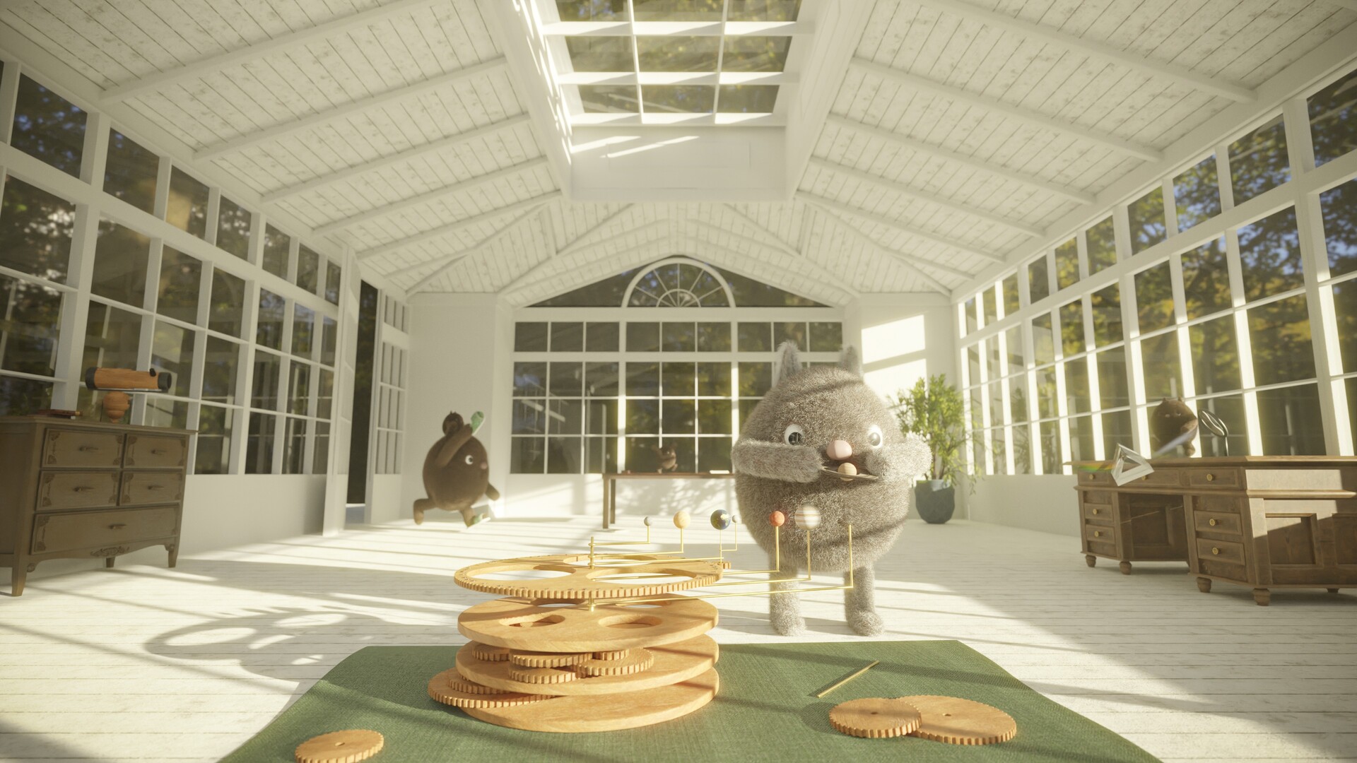 ArtStation - Science lab - mechanical