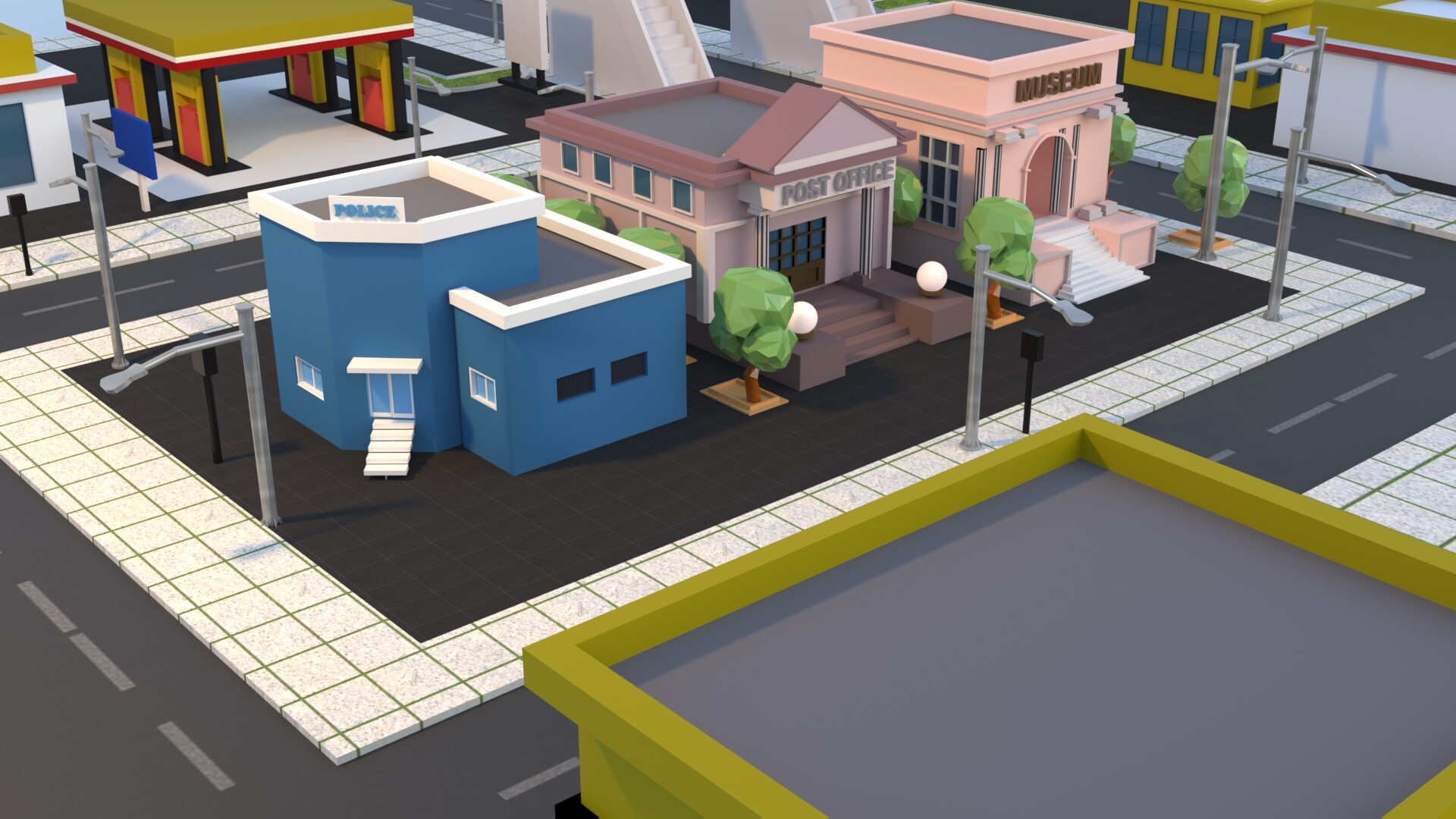 ArtStation - stylized modeling {modeling and texturing}