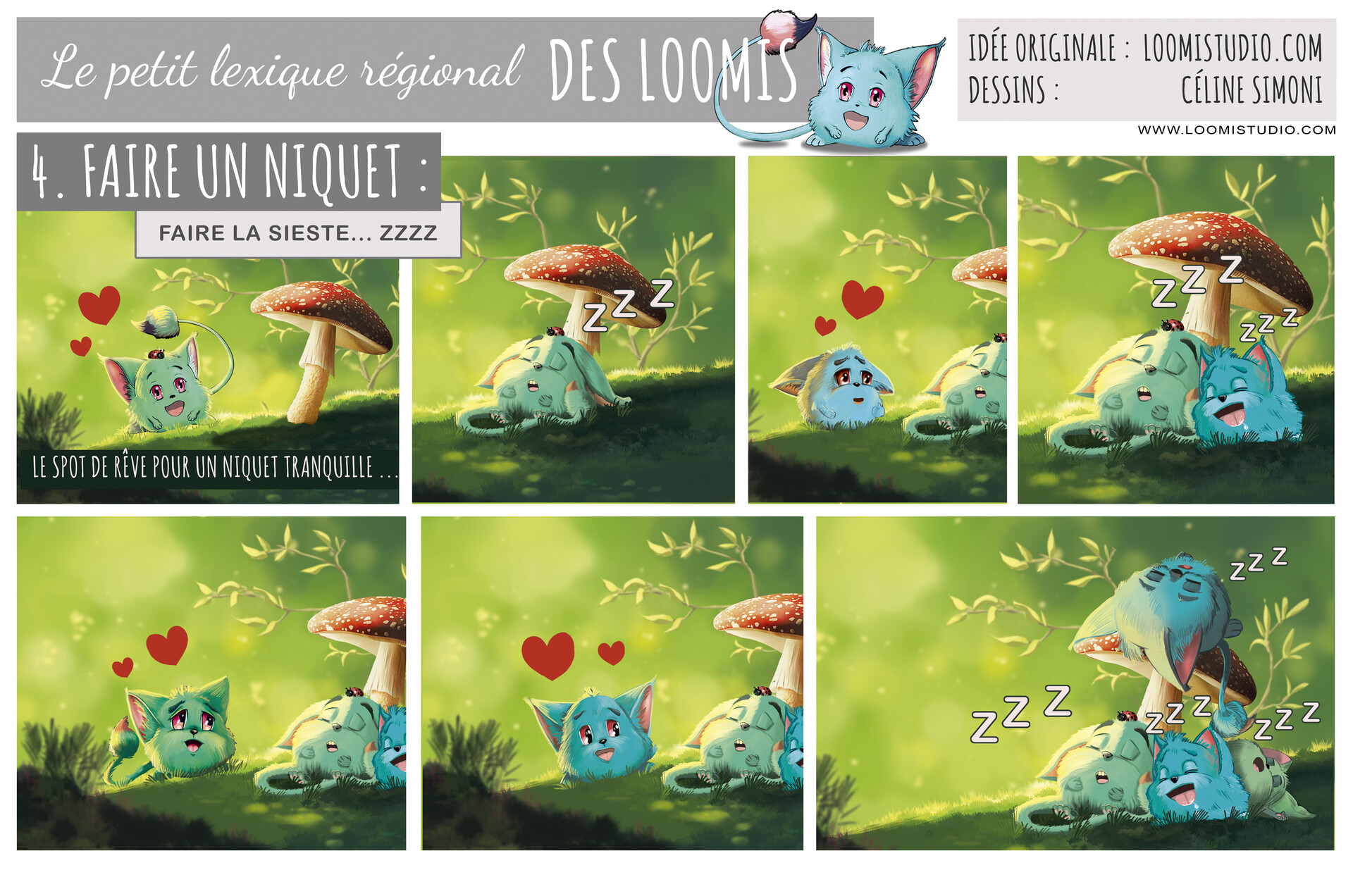 Céline Simoni - Loomis Comic strip