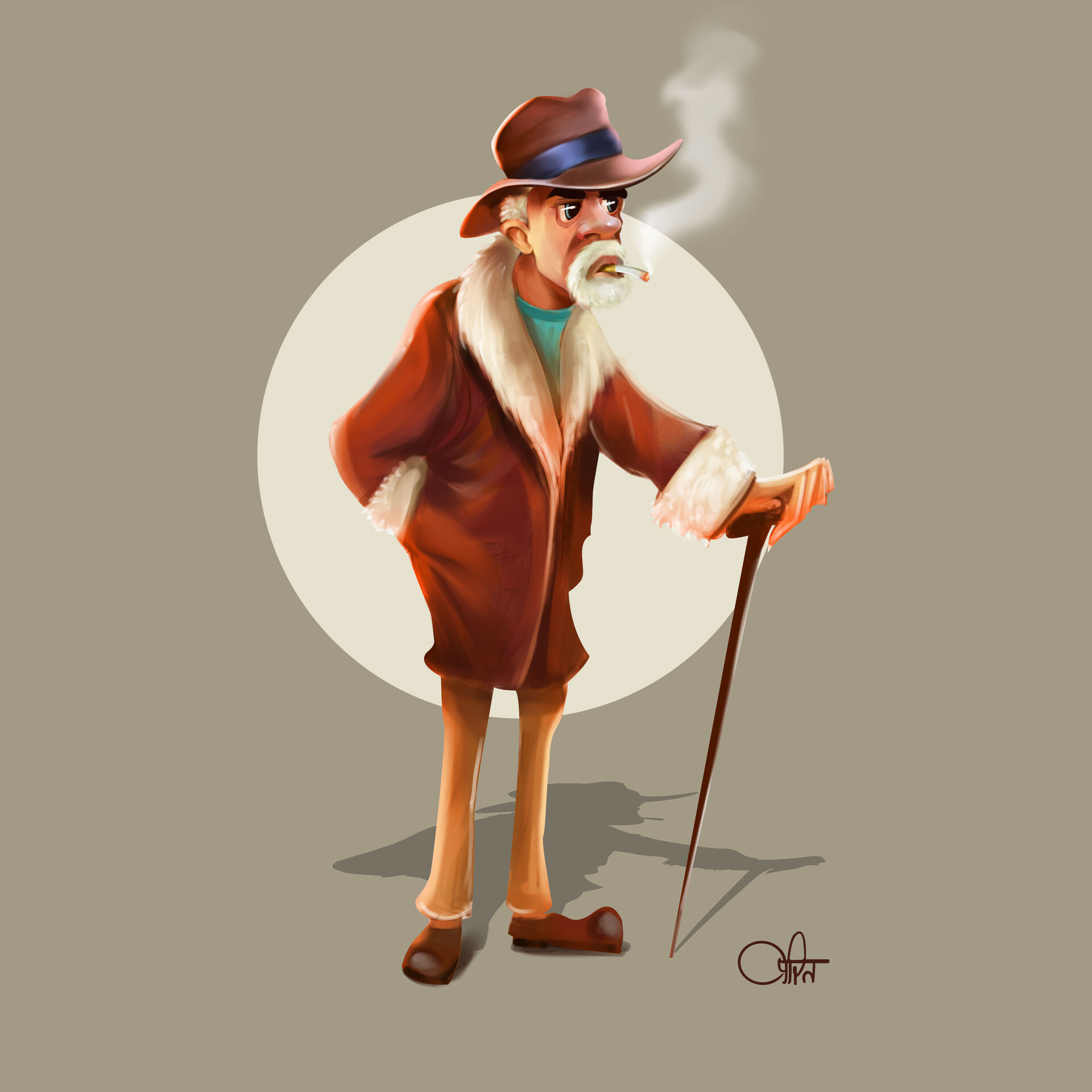 ArtStation - Old man