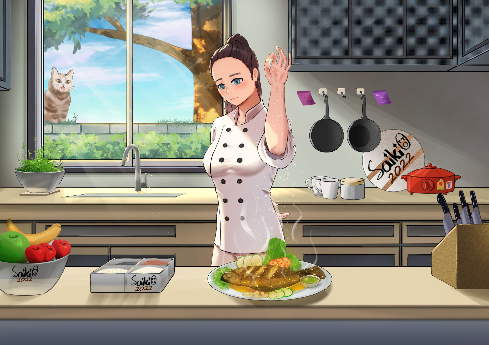 ArtStation - 𝐓𝐇𝐄𝐌𝐄: 🍴 𝐌𝐚𝐬𝐭𝐞𝐫 𝐂𝐡𝐞𝐟 🍳