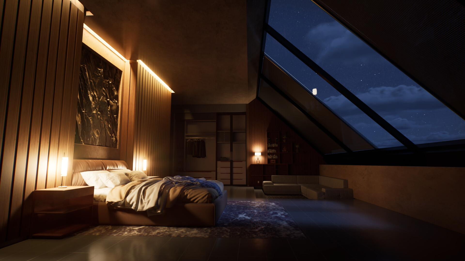 ArtStation - "Sky Light" UE5 Interior Design