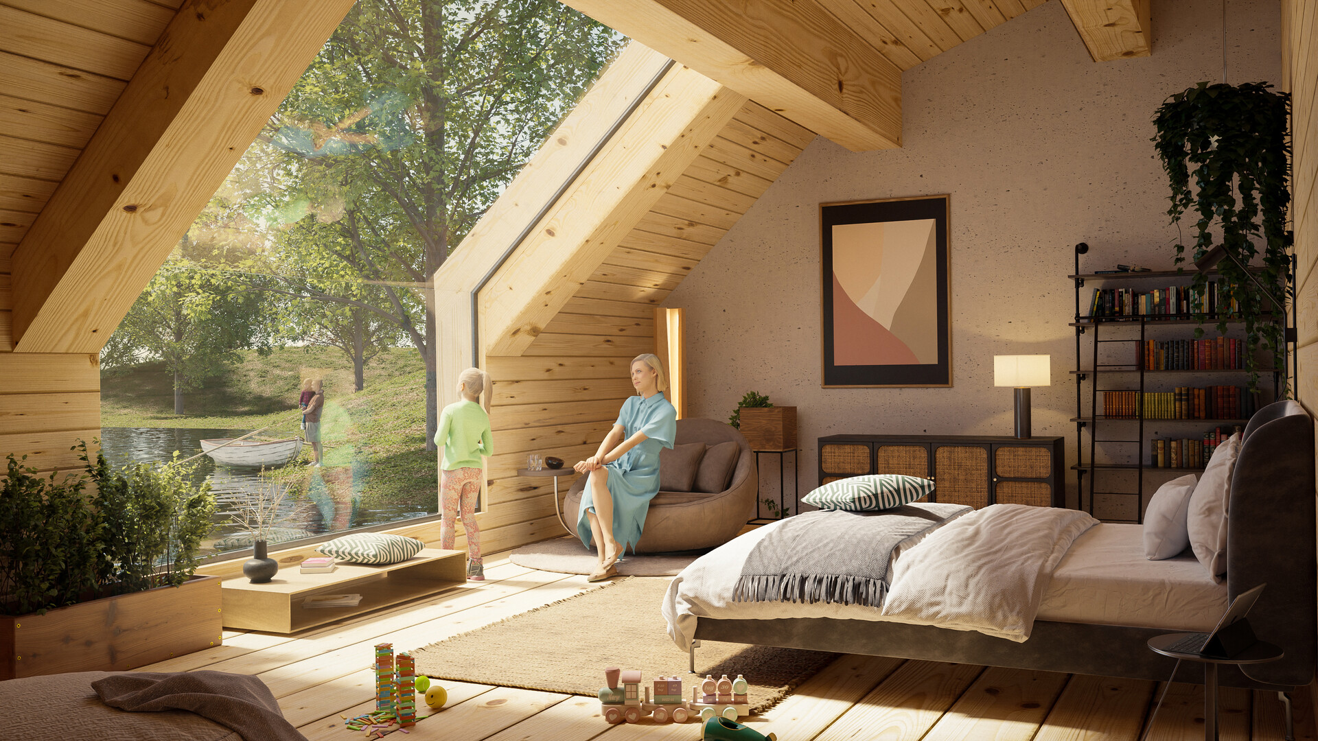 ArtStation - Vacation in the Woods