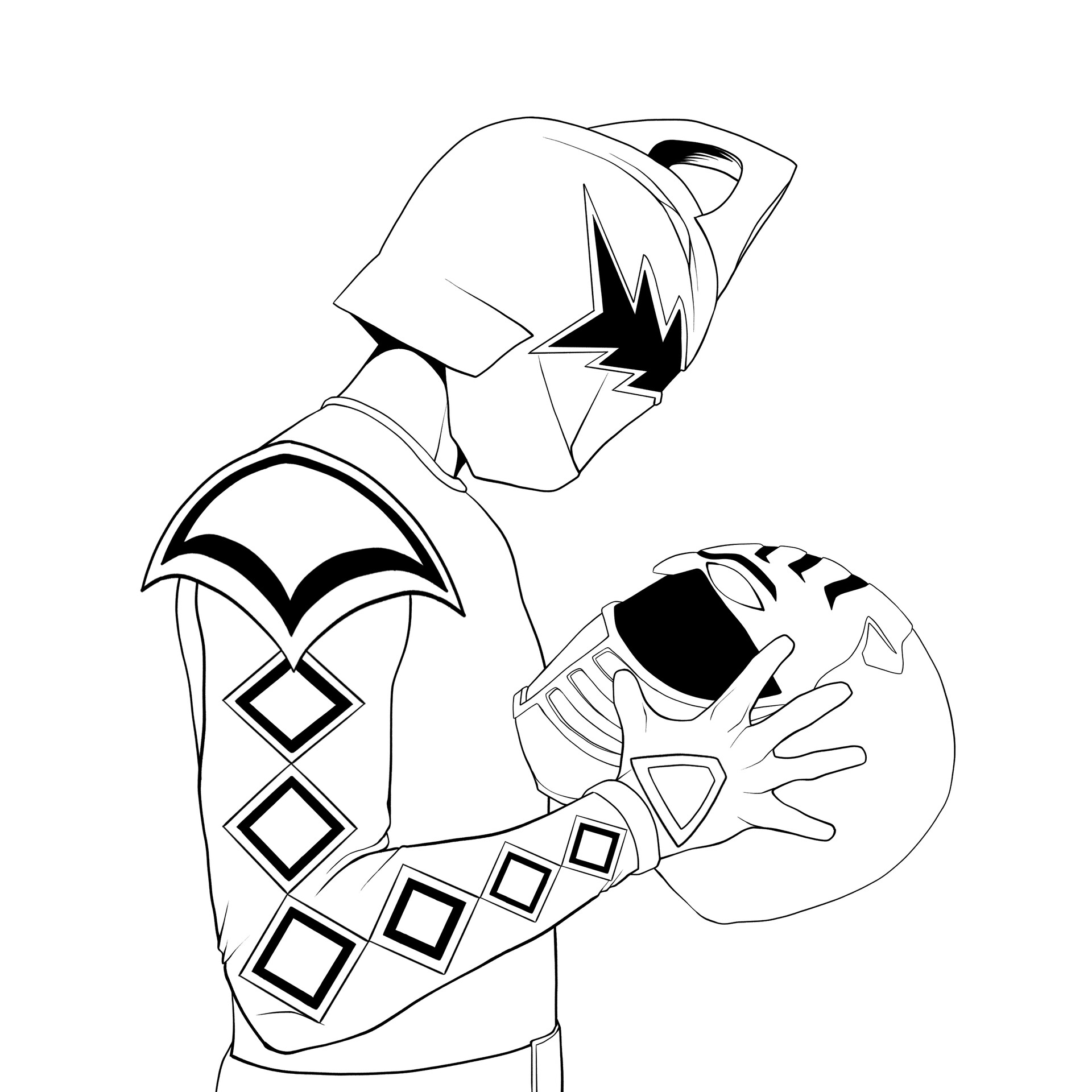 power rangers coloring pages dino fury easy