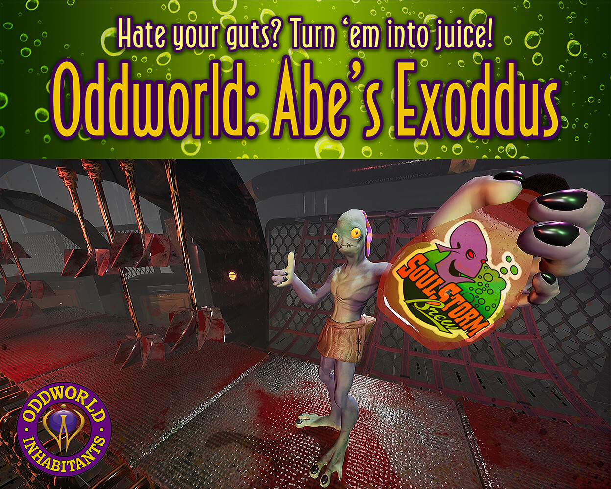 ArtStation - Oddworld Poster Fan Art