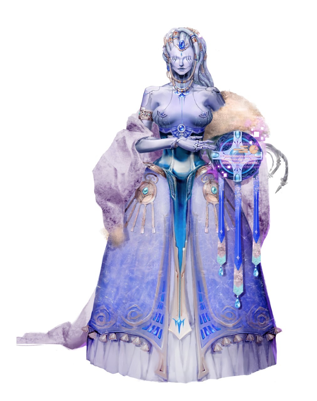 ArtStation - Cyber Goddess