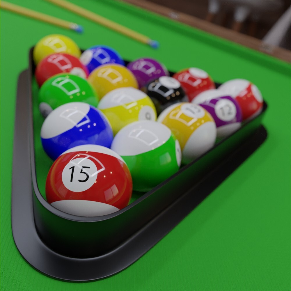 ArtStation - Pool table