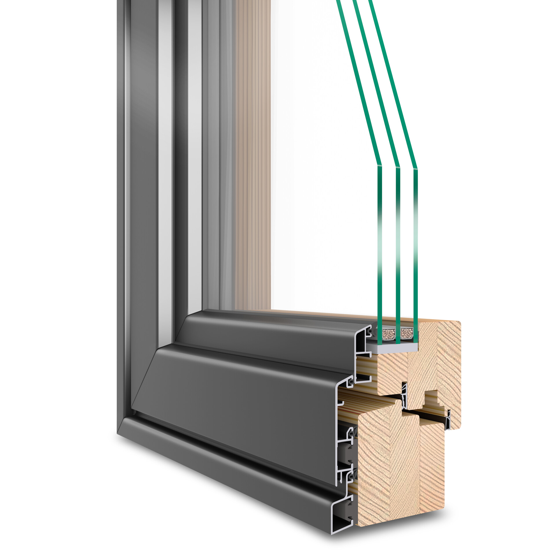 ArtStation - Windows cross-section 3d