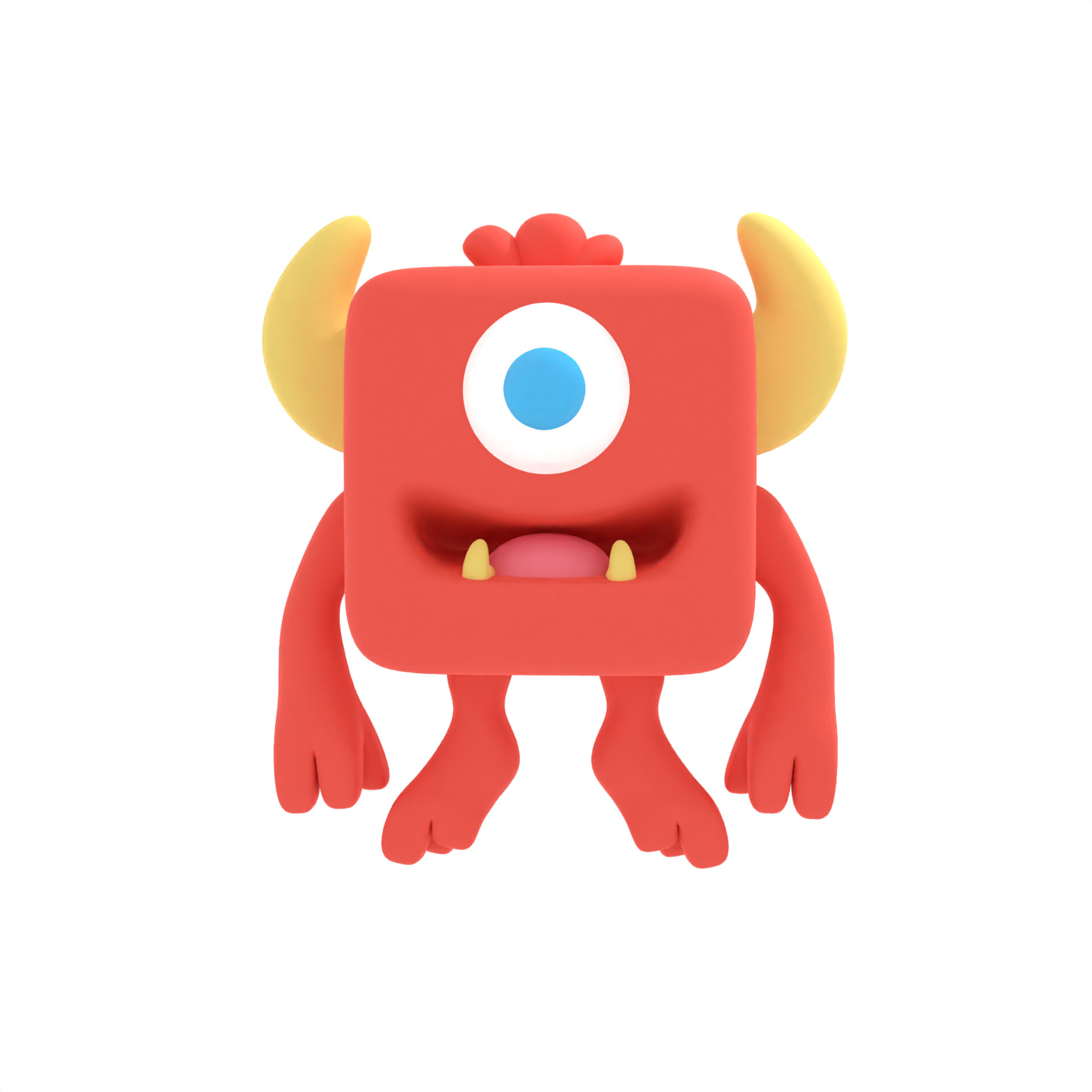 ArtStation - Happy Square - Blender #009