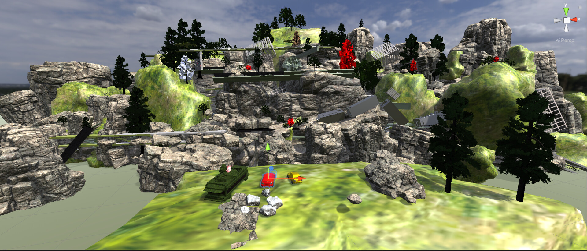 ArtStation - Unity landscape