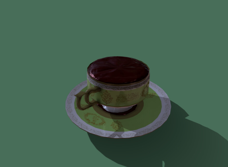 ArtStation - Hardsurface Pipeline Victorian Teacup