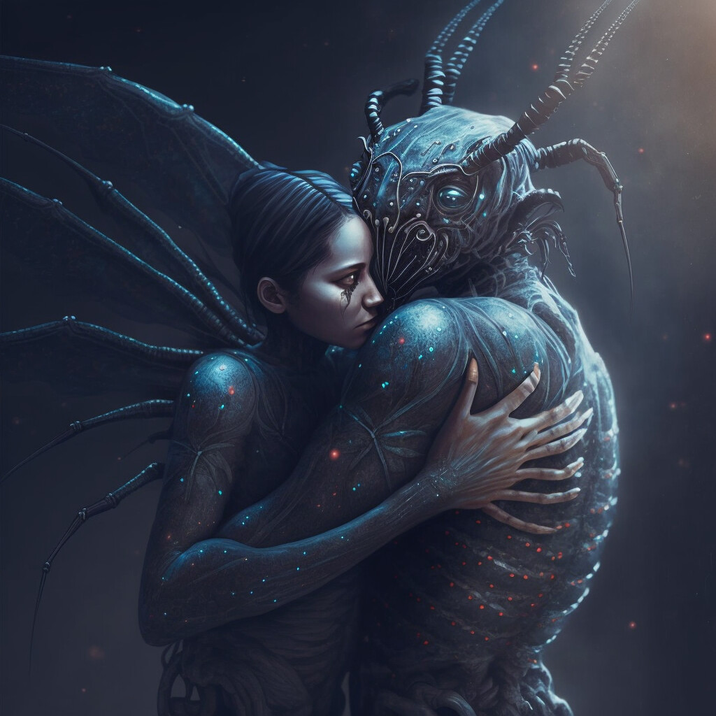 ArtStation - Hug that bug