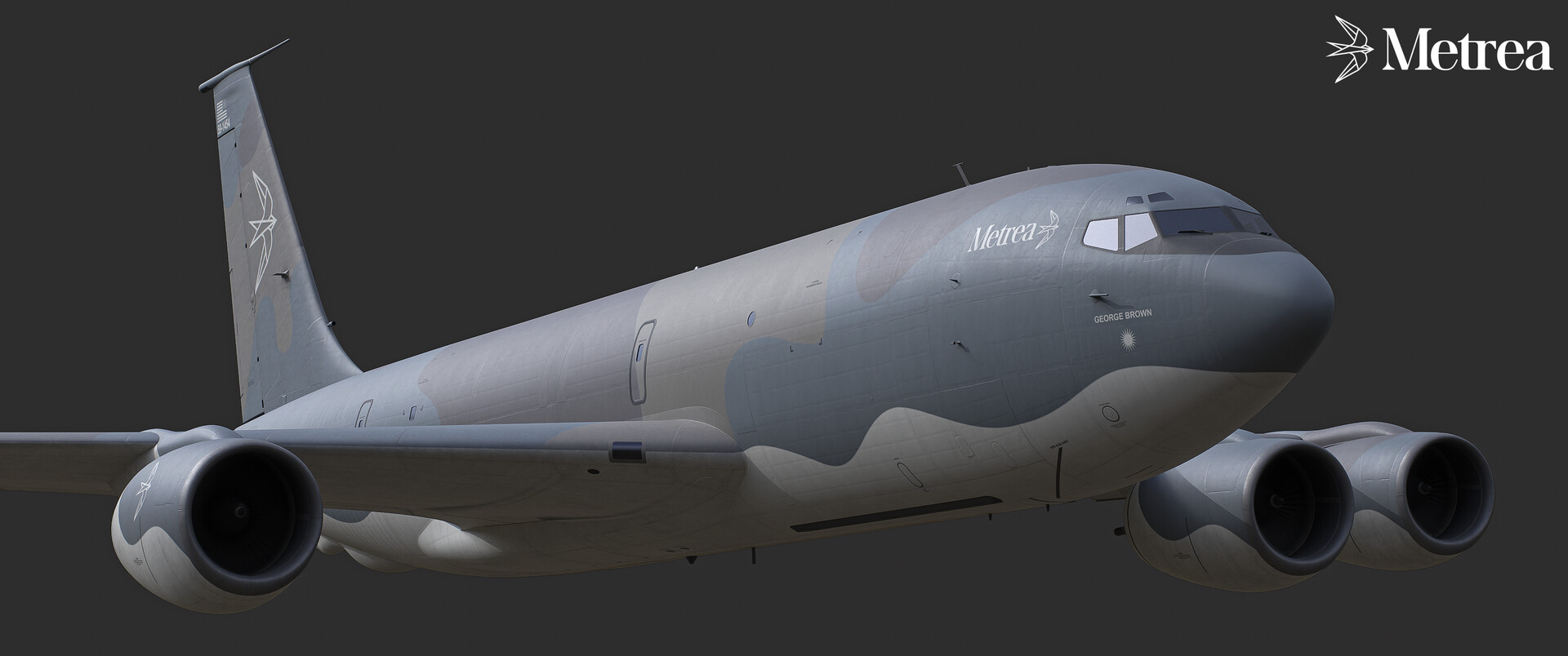 Metrea Simulations - Metrea Strategic Mobility KC-135R "Aegean Ghost"